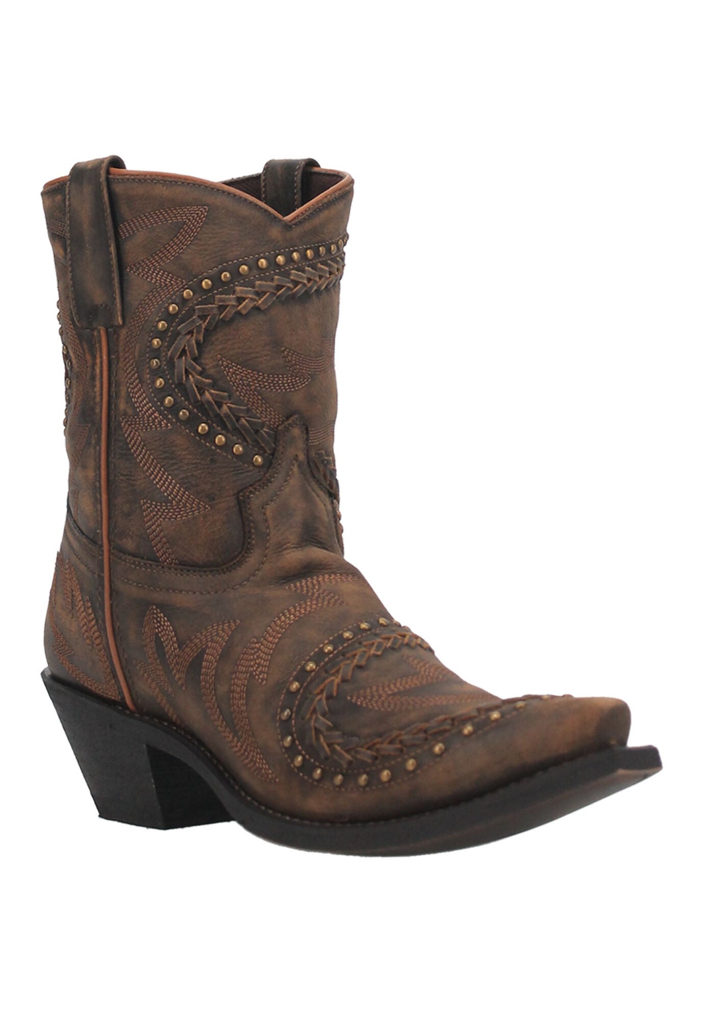 Women's Laredo Fancy Leather Boots, 4464137 | Woman Within