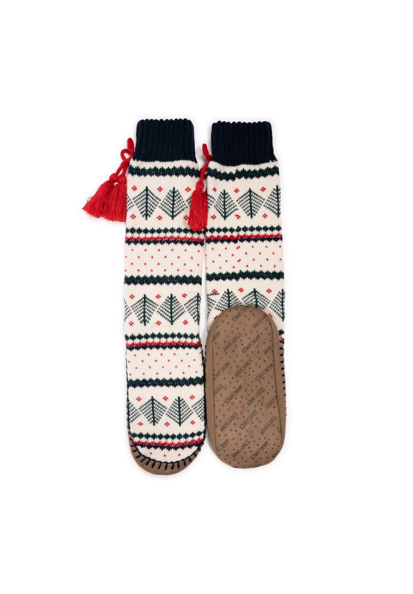 Tassel Slipper Socks | Woman Within