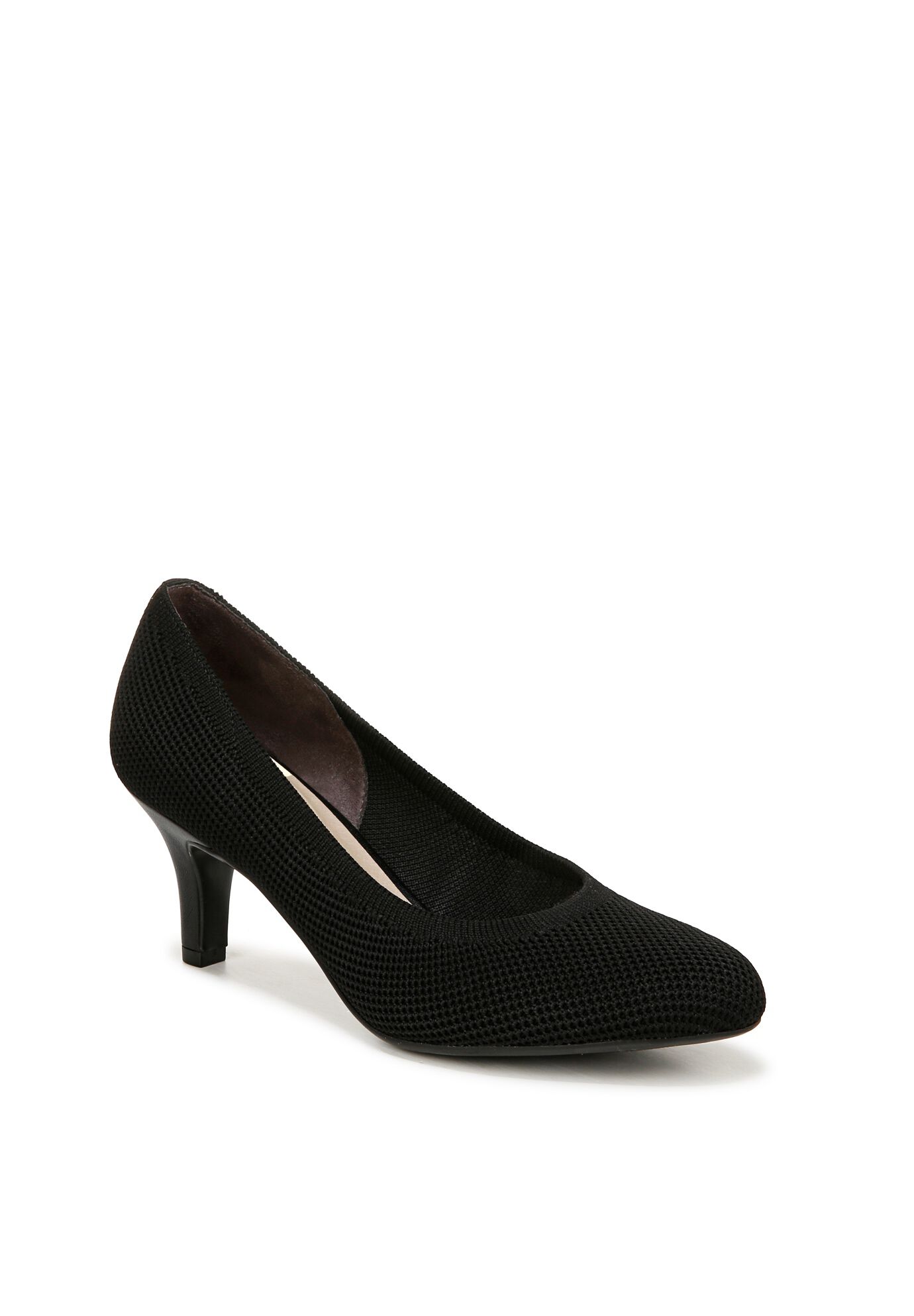 Classic Parigi Pump by LifeStride, Champagne Fabric | Woman Within