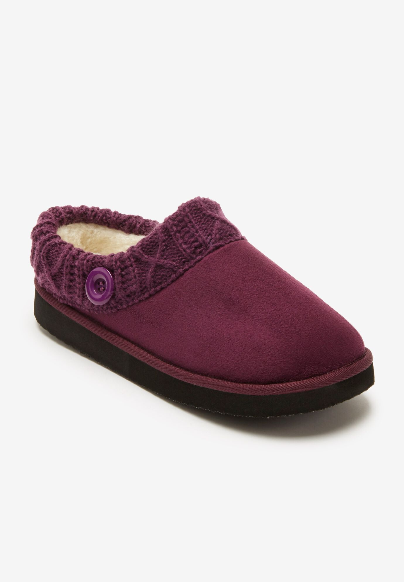 Women's Wide & Extra Wide Width Slippers | Woman Within