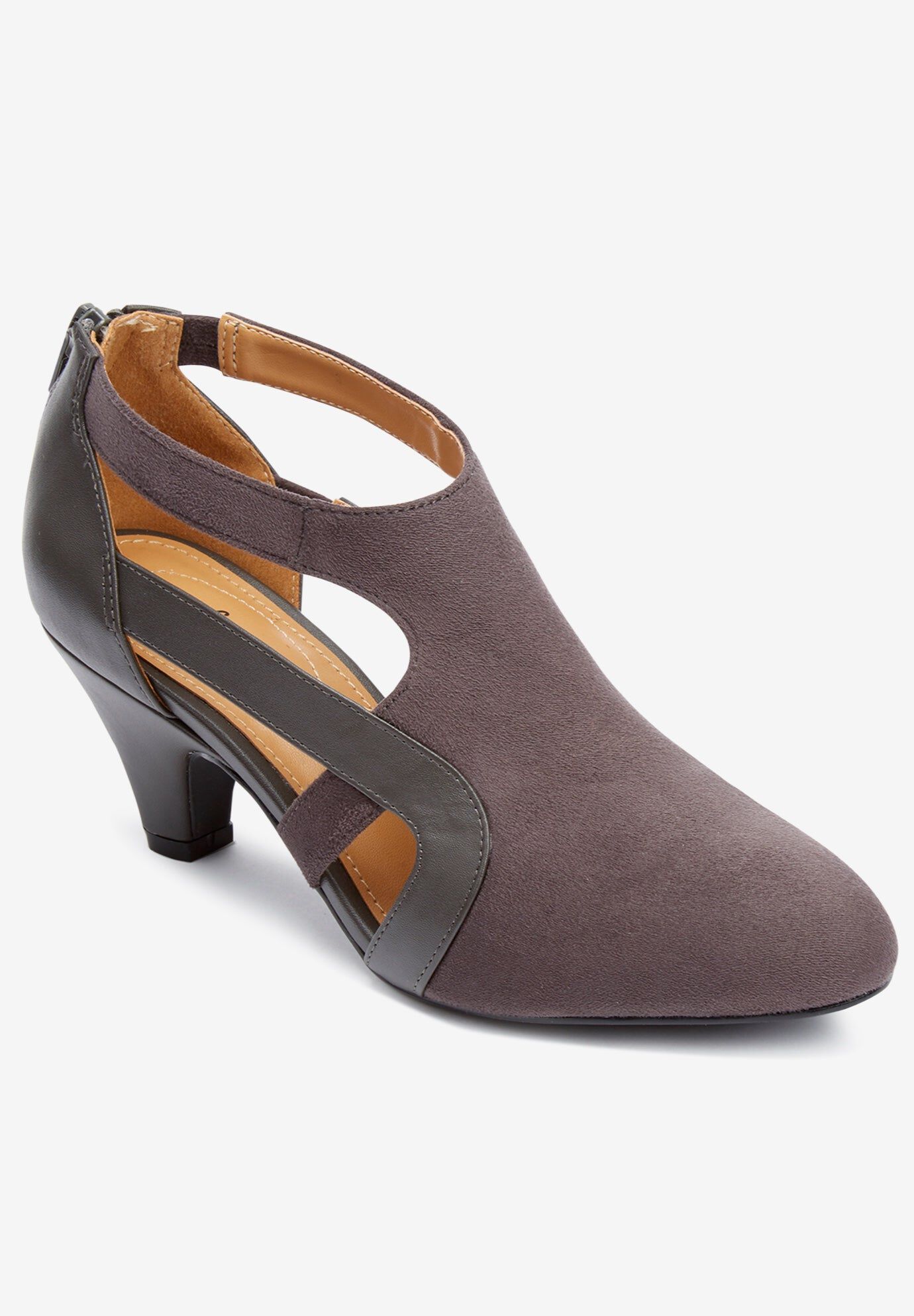 Sale on Sage Shootie - Extended Sizes, Slate Grey | Woman Within
