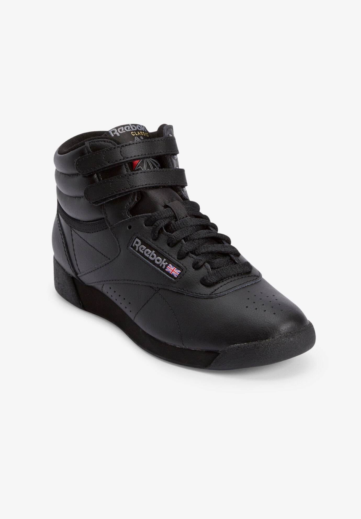 Freestyle Hi High-Top Walking Sneaker, White | Woman Within