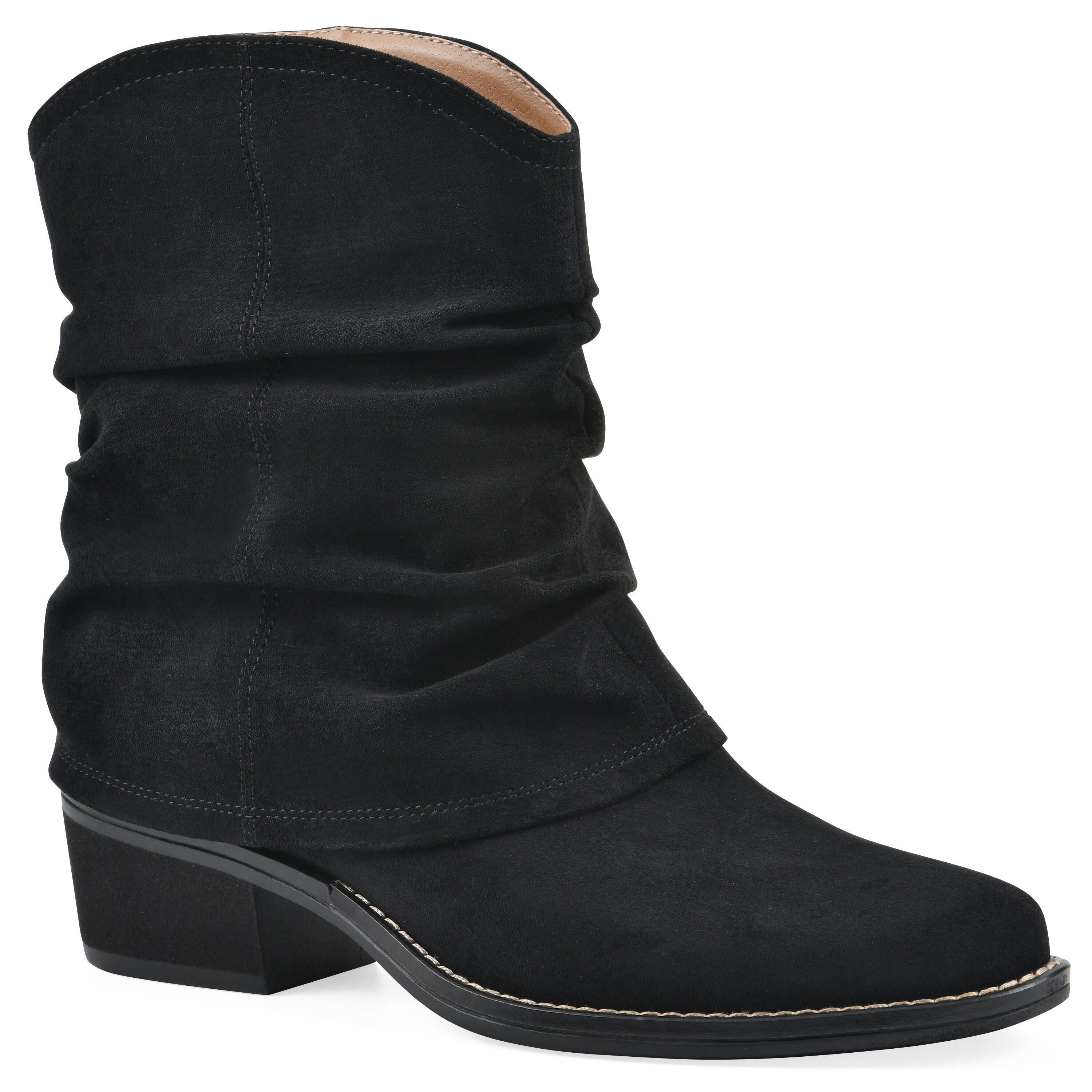 Alden Mid Calf Western Bootie | Woman Within
