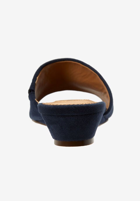 Comfy Women's Wide Width Mules & Slides | Woman Within