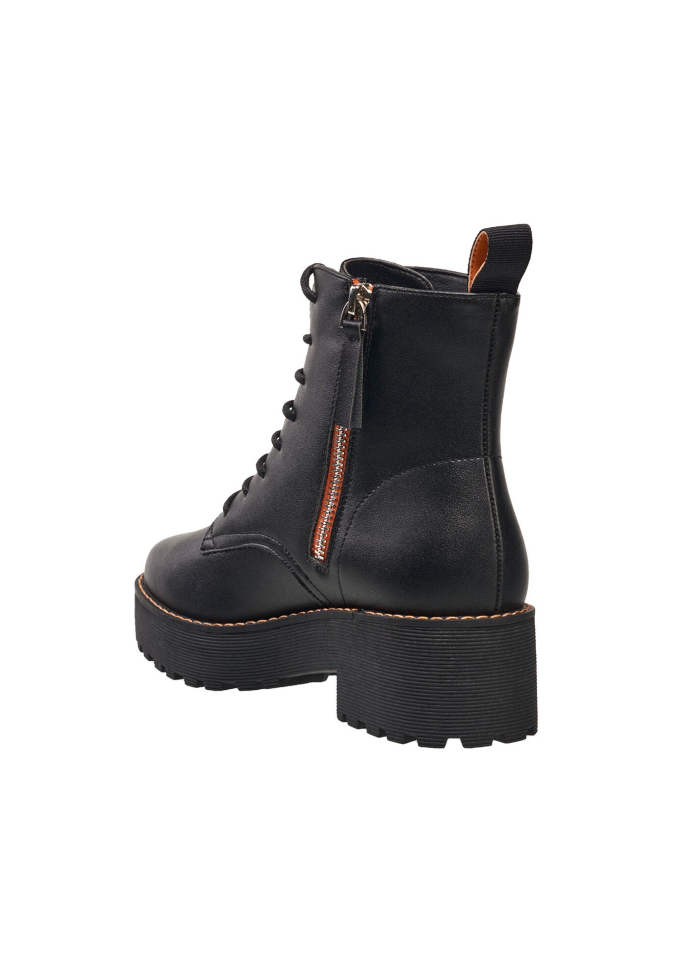 Grace Boot - Women's Ankle Combat Heeled Booties, 4458171 | Woman Within