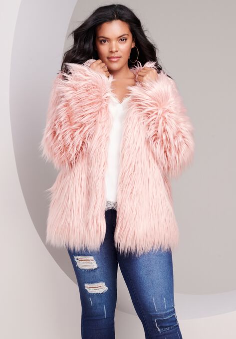 Faux-Fur Jacket | Woman Within