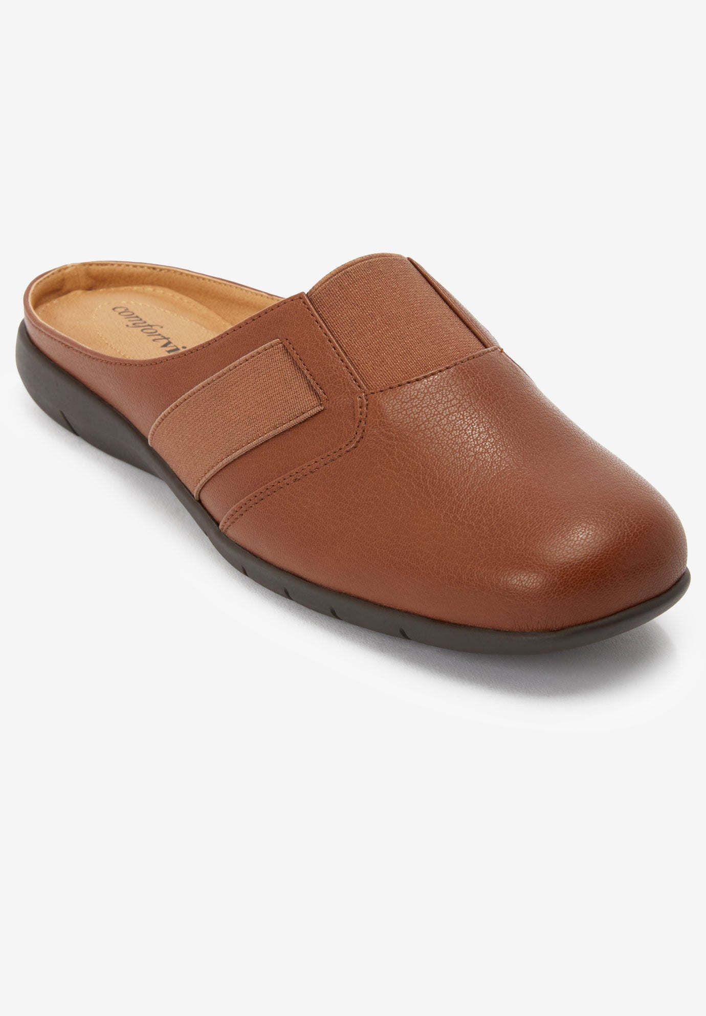 Comfy Women's Wide Width Mules & Slides | Woman Within