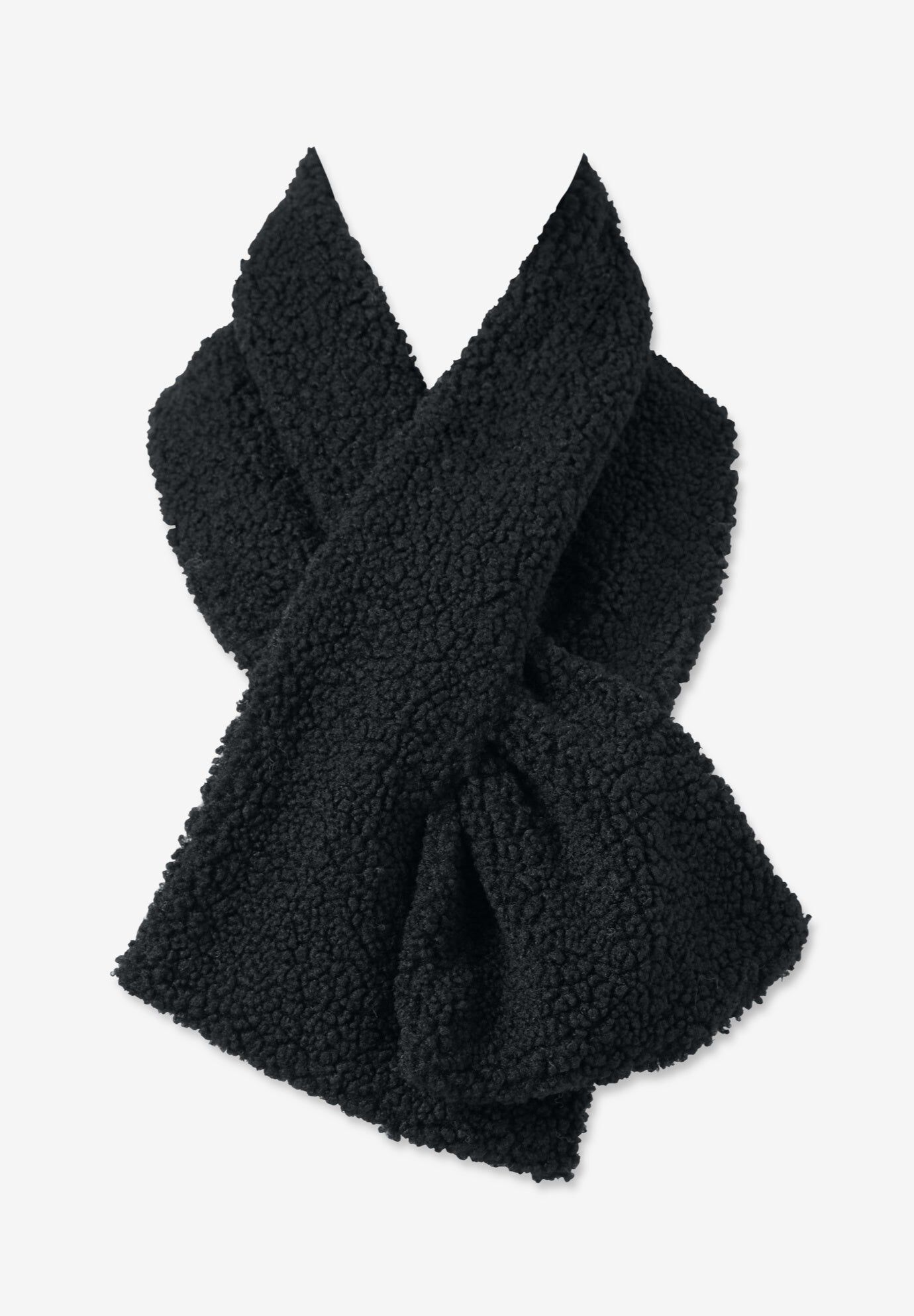 Sherpa Pull-Through Ultimate Winter Scarf, 4459436 | Woman Within