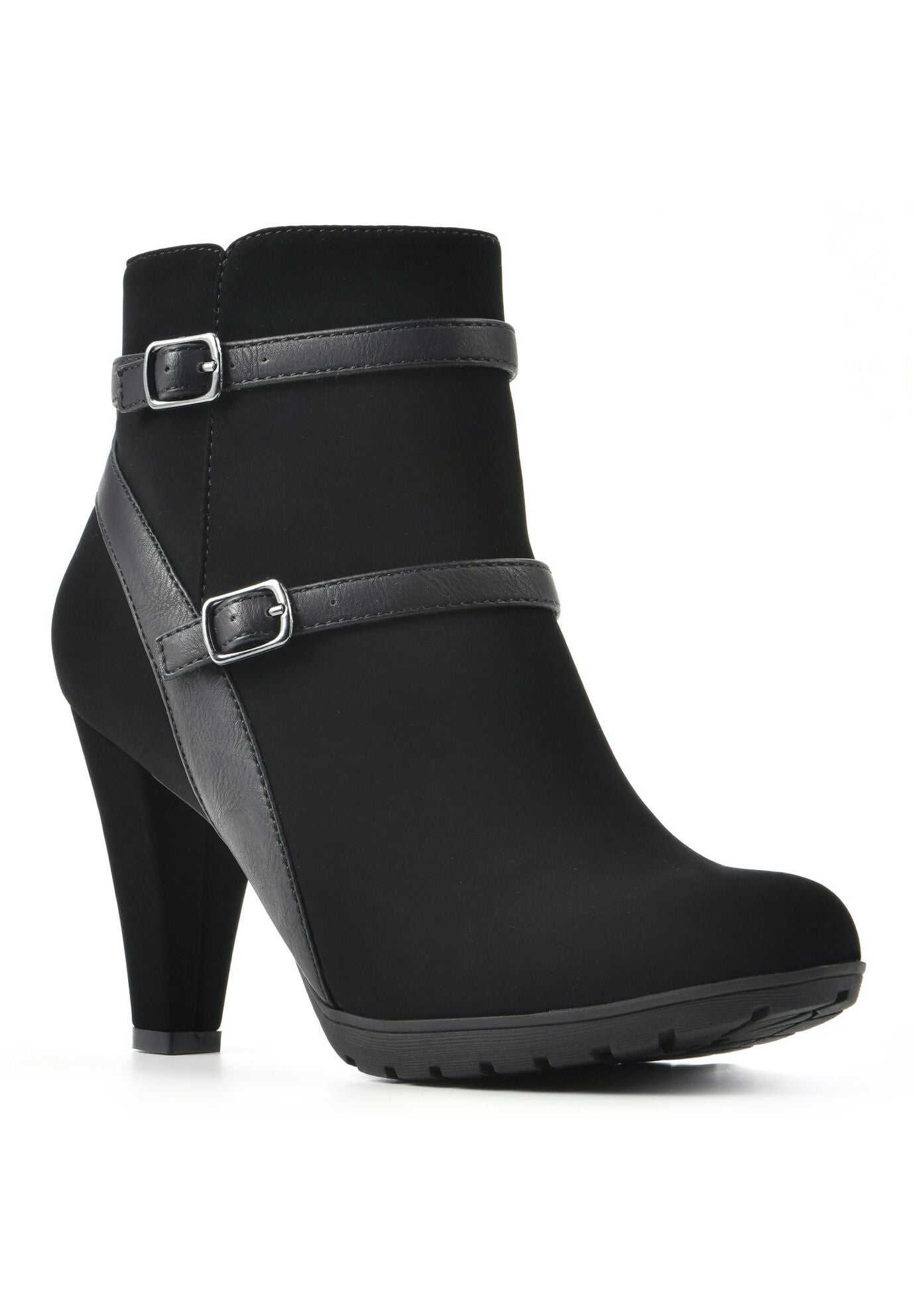 Sebella Bootie | Tapered Heel Ankle Boots, 4450100 | Woman Within