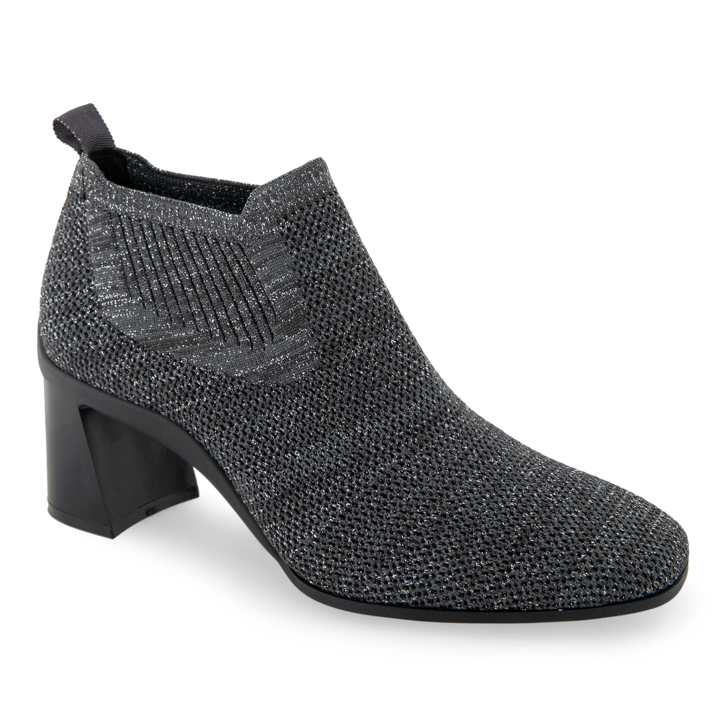 Canvas Knit Fabric Bootie | Woman Within