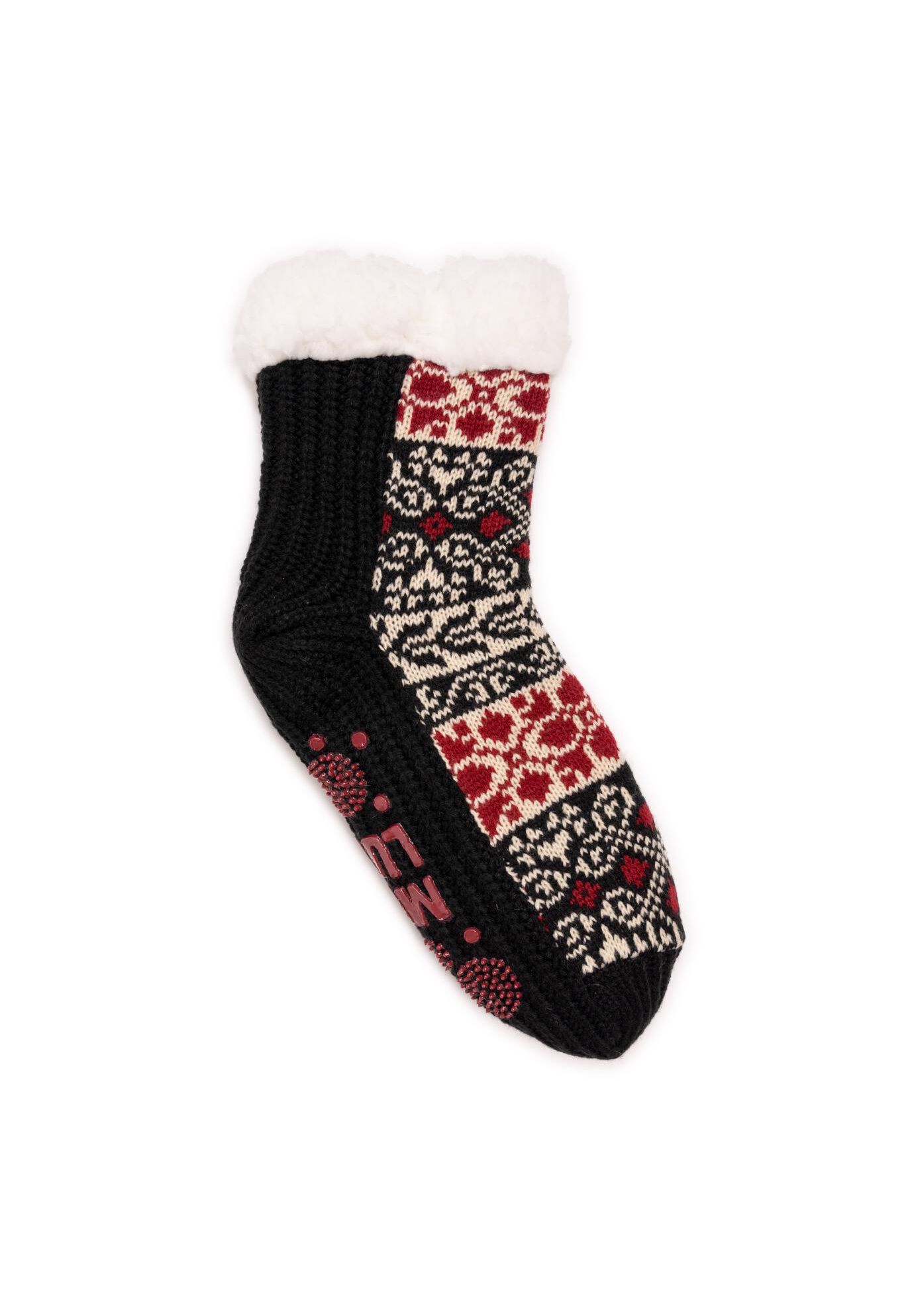 Pieced Cabin Socks | Woman Within