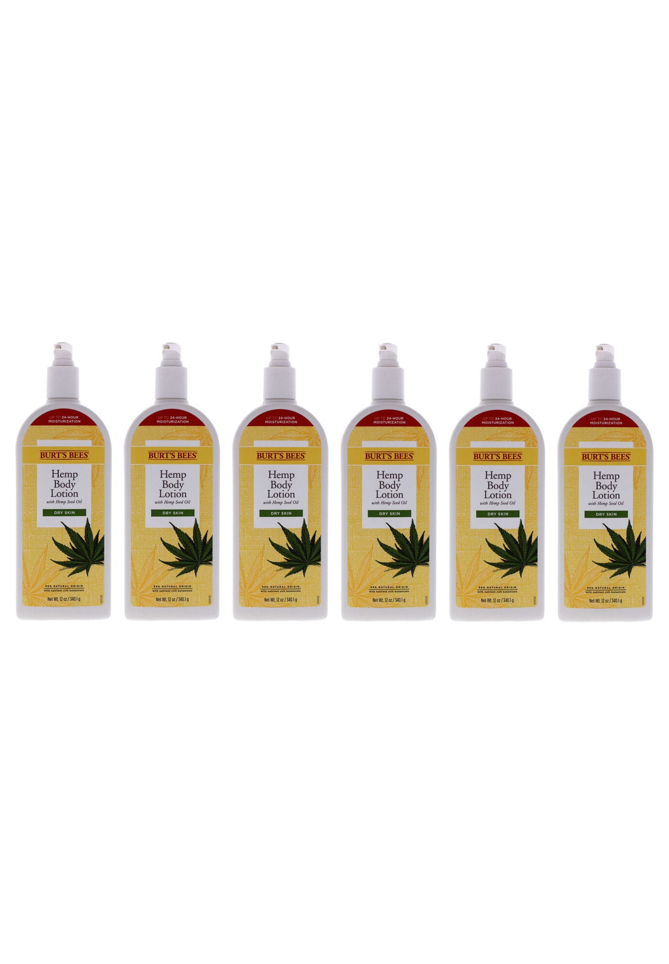 Hemp Lotion 12 Oz Pack of 6 Body Moisturizer, 4449073 | Woman Within