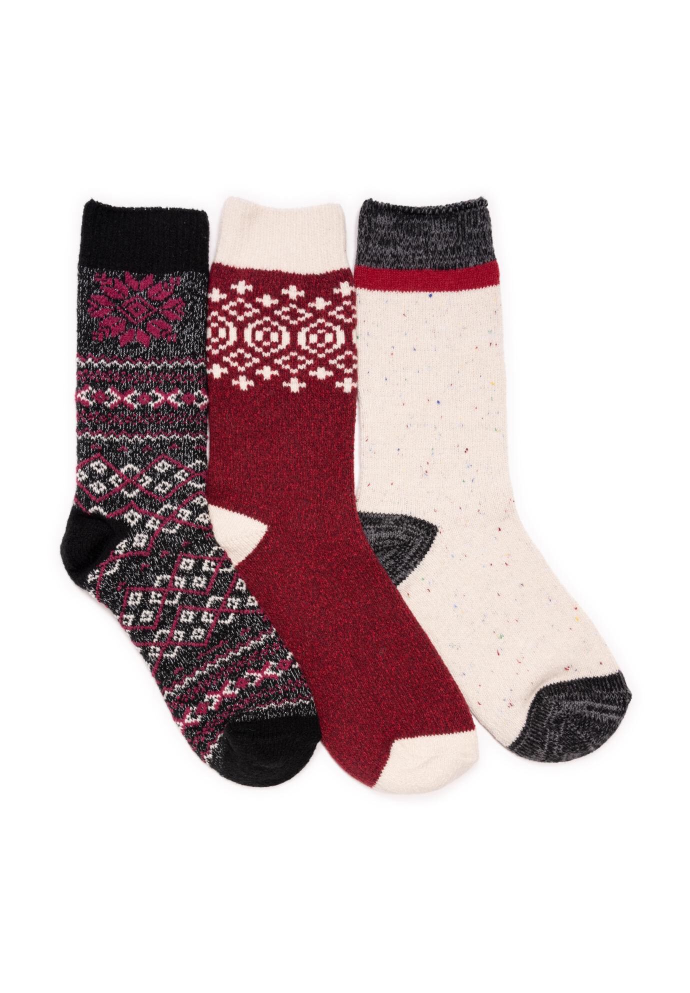3 Pack Boot Socks | Woman Within