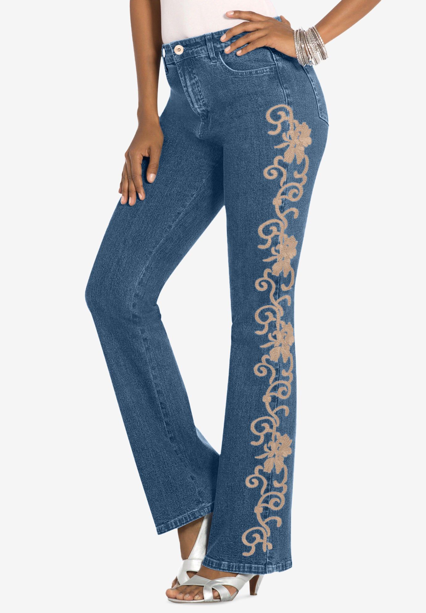 Plus Size Whitney Jean with Invisible Stretch® | Woman Within