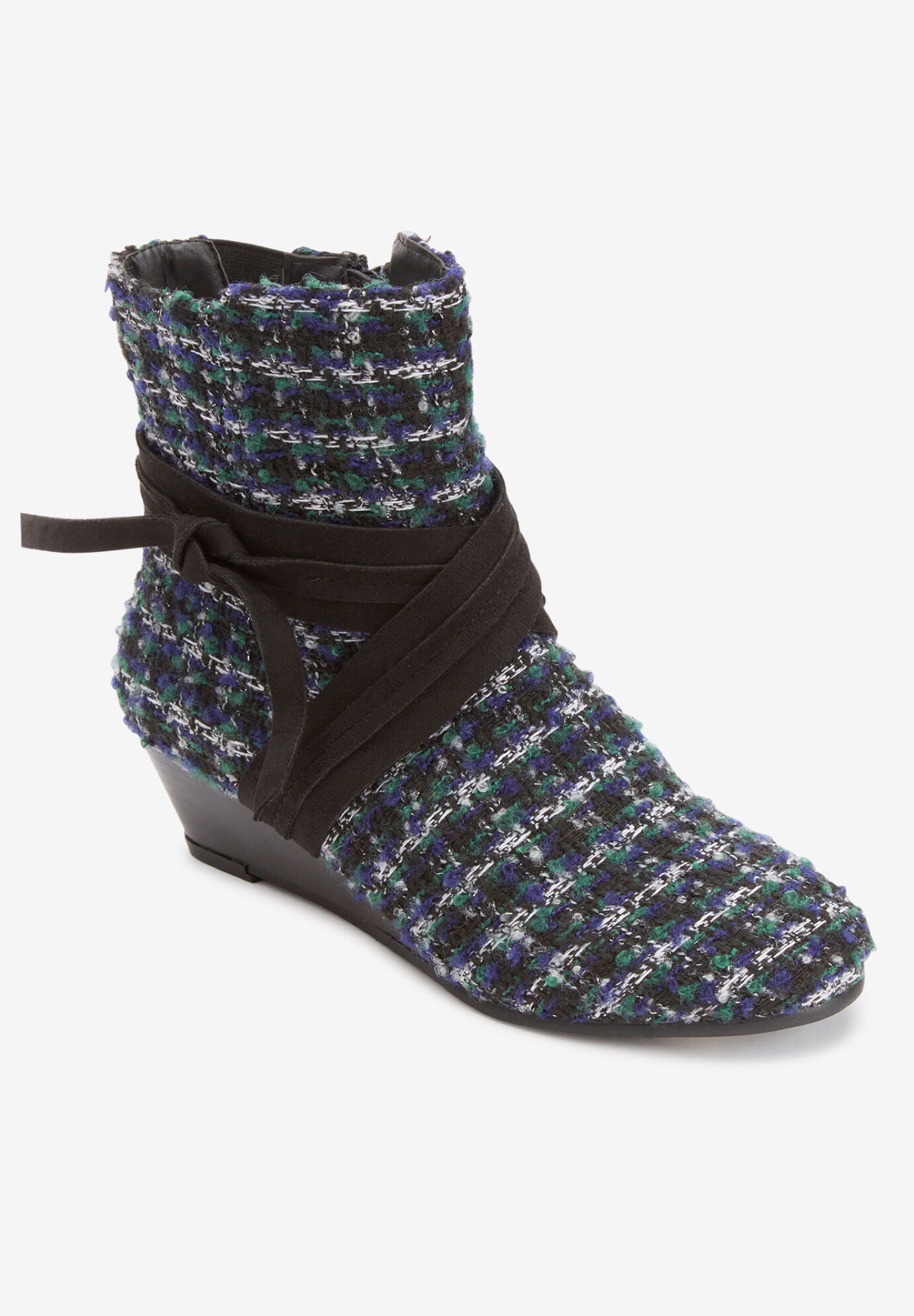 Chic Kimora Bootie - Versatile and Stylish, Black | Woman Within