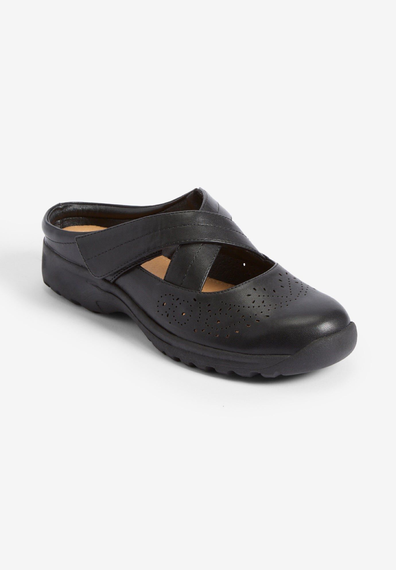 Comfy Women's Wide Width Mules & Slides | Woman Within