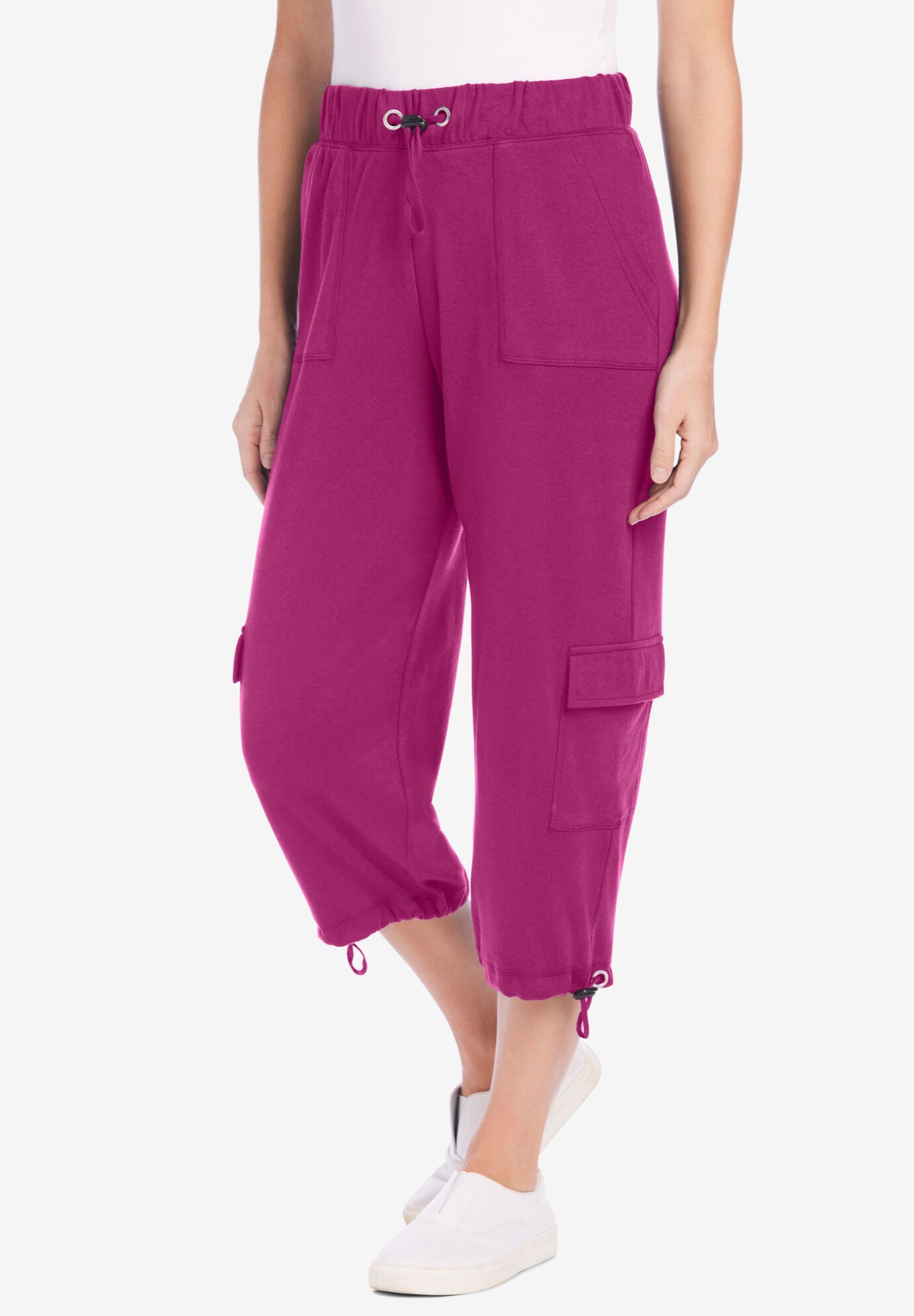Women's Plus Size Capris | Woman Within | Woman Within