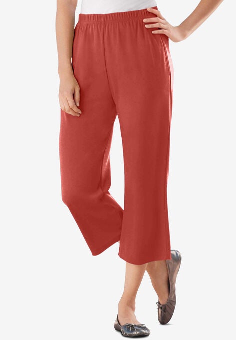 7-Day Knit Capri | Woman Within