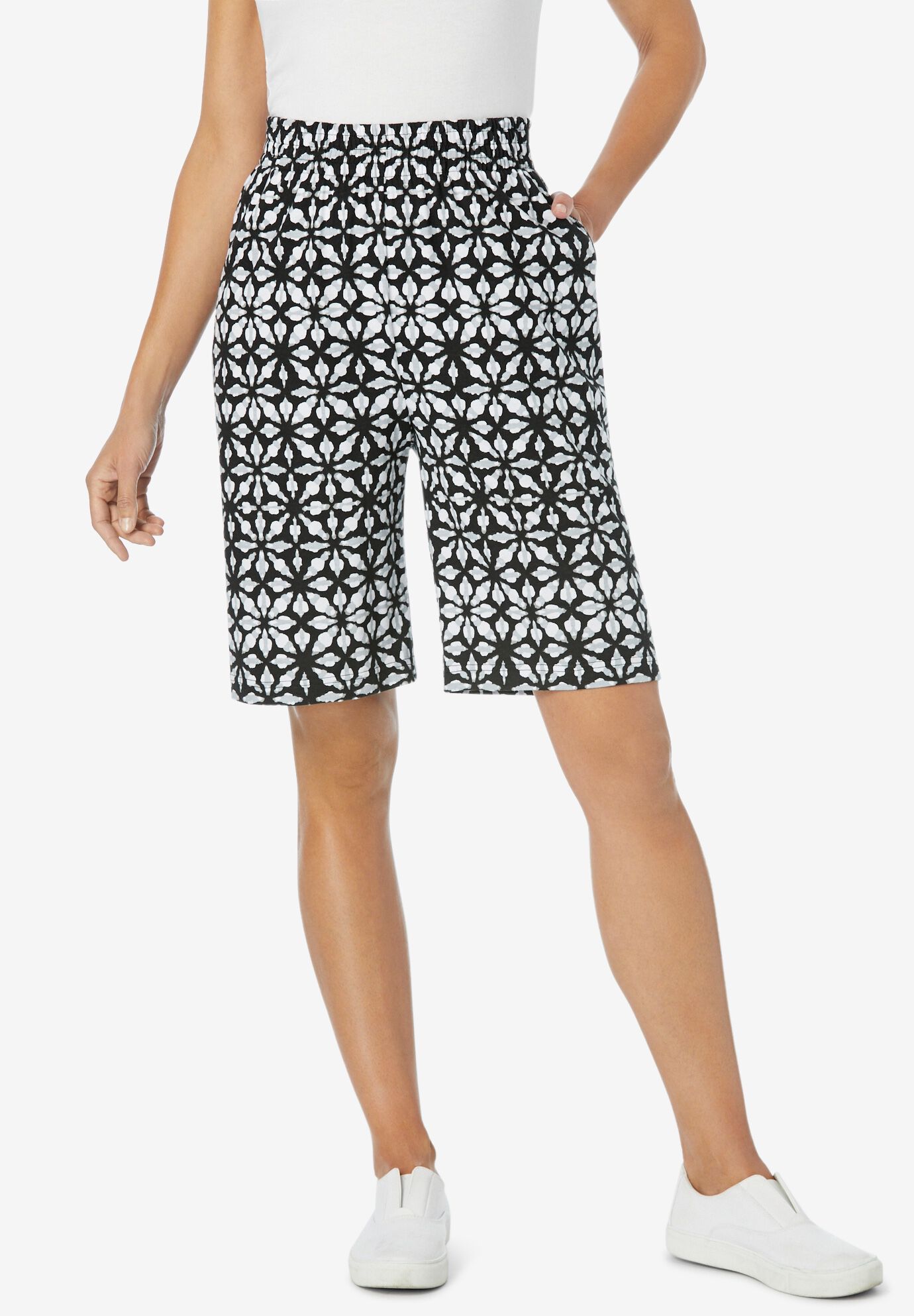 Comfy Women's Plus Size Shorts: Bermuda, Bike & More | Woman Within