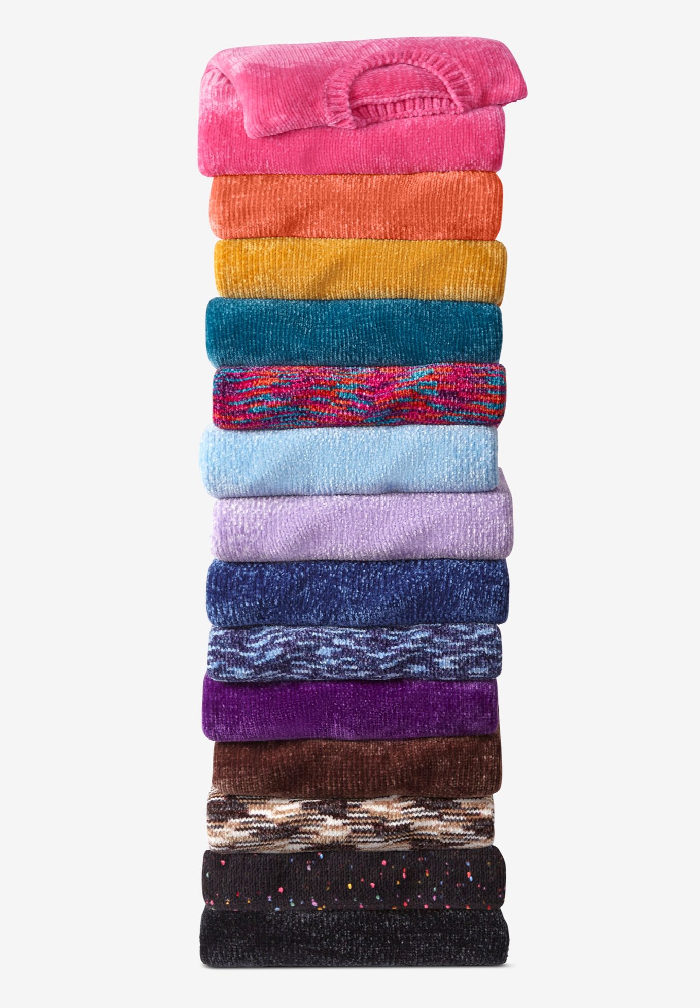 Chenille Crewneck Sweater for Cozy Cold Weather, Radiant Purple | Woman ...