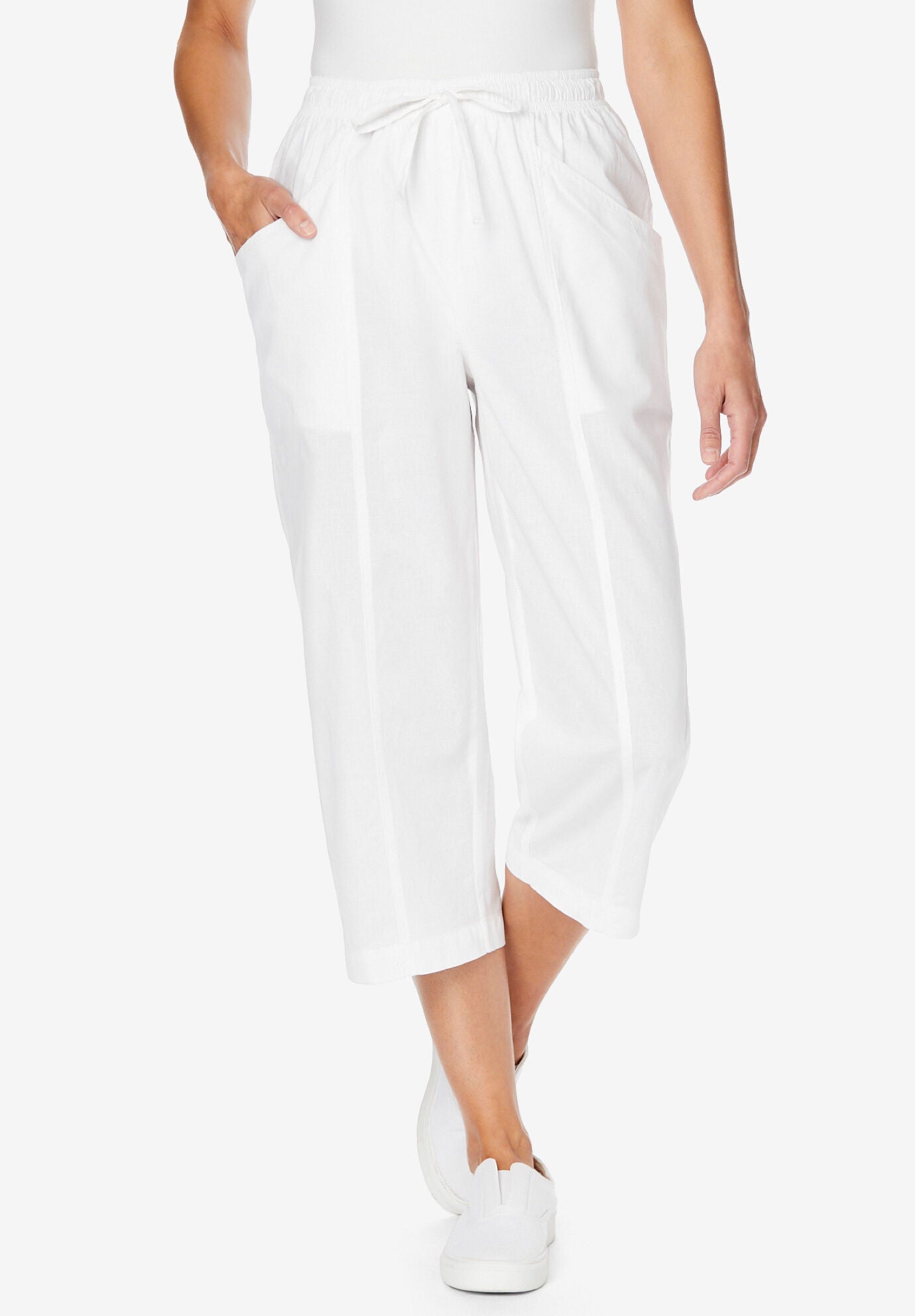 Women's Plus Size Capris | Woman Within