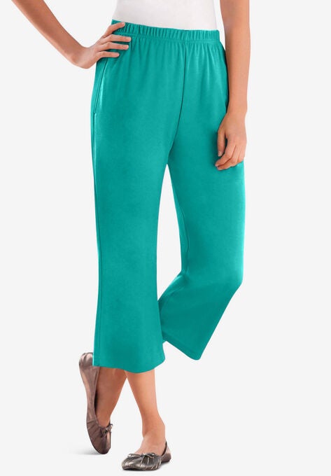 7-Day Knit Capri | Woman Within