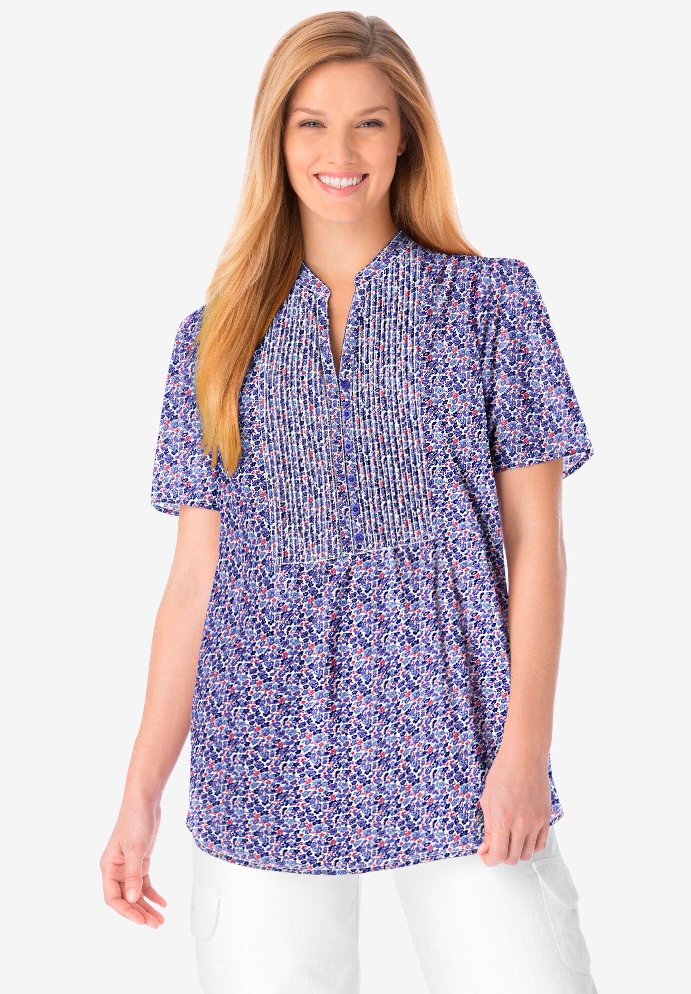 Women's Comfortable Plus Size Blouses & Shirts | Woman Within
