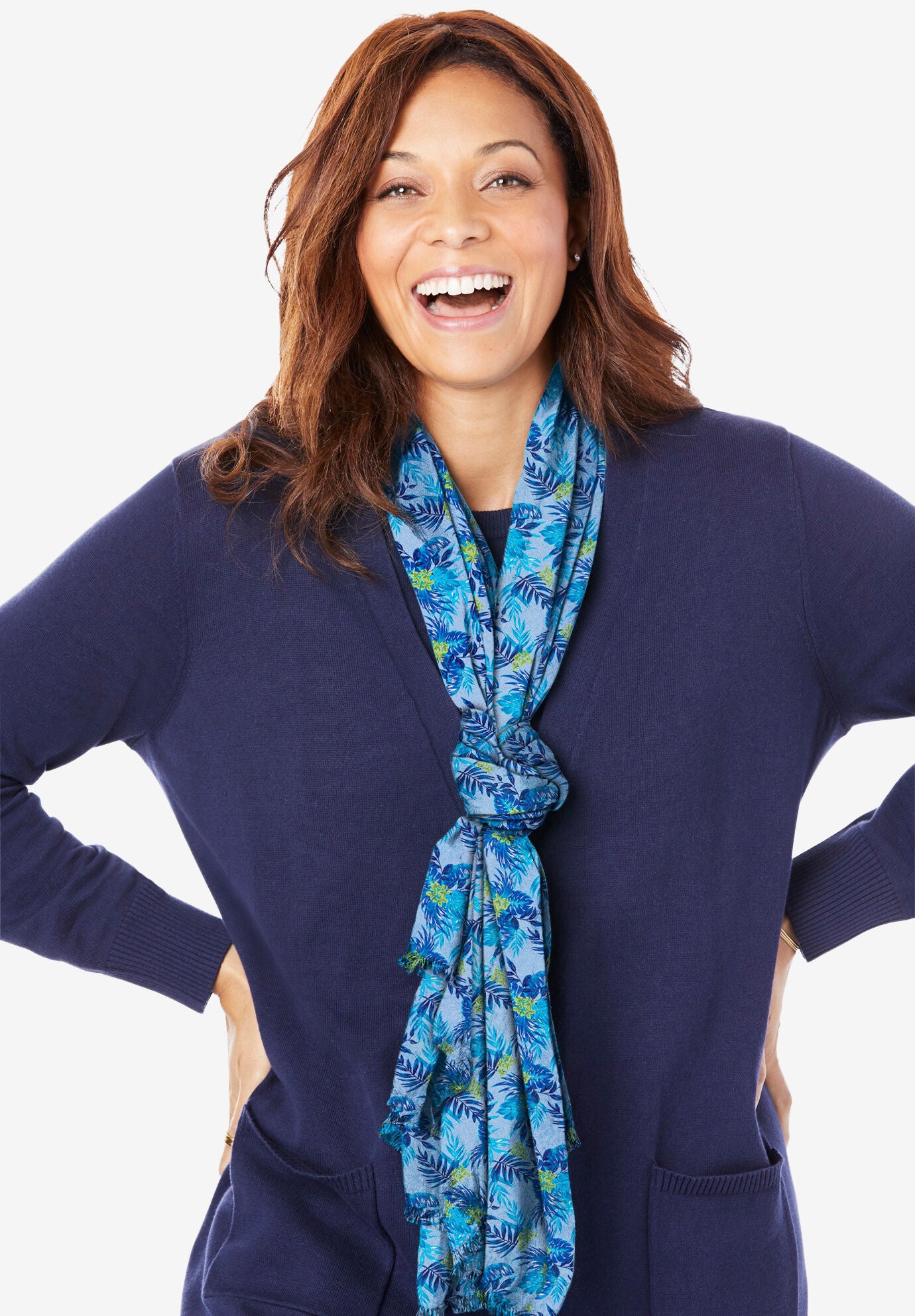 Lightweight Scarf for Women - Soft & Colorful Accessory | Woman Within