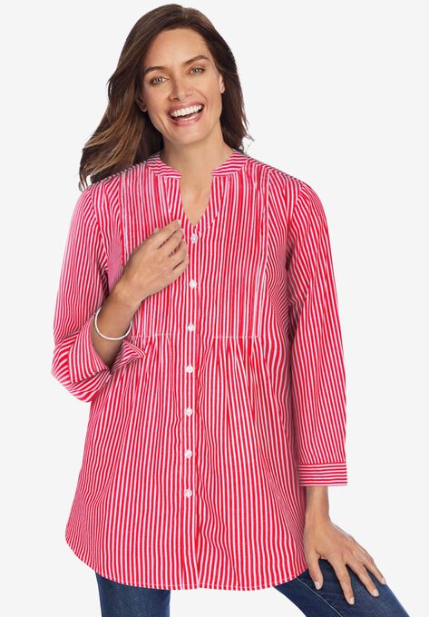 Perfect Pintuck Tunic | Woman Within