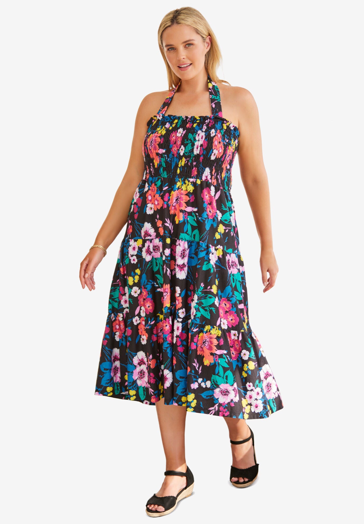 Convertible Dress to Skirt - Vacation Ready, Black | Woman Within