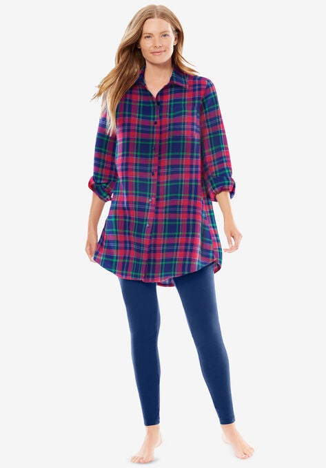 Plaid PJ Set | Woman Within