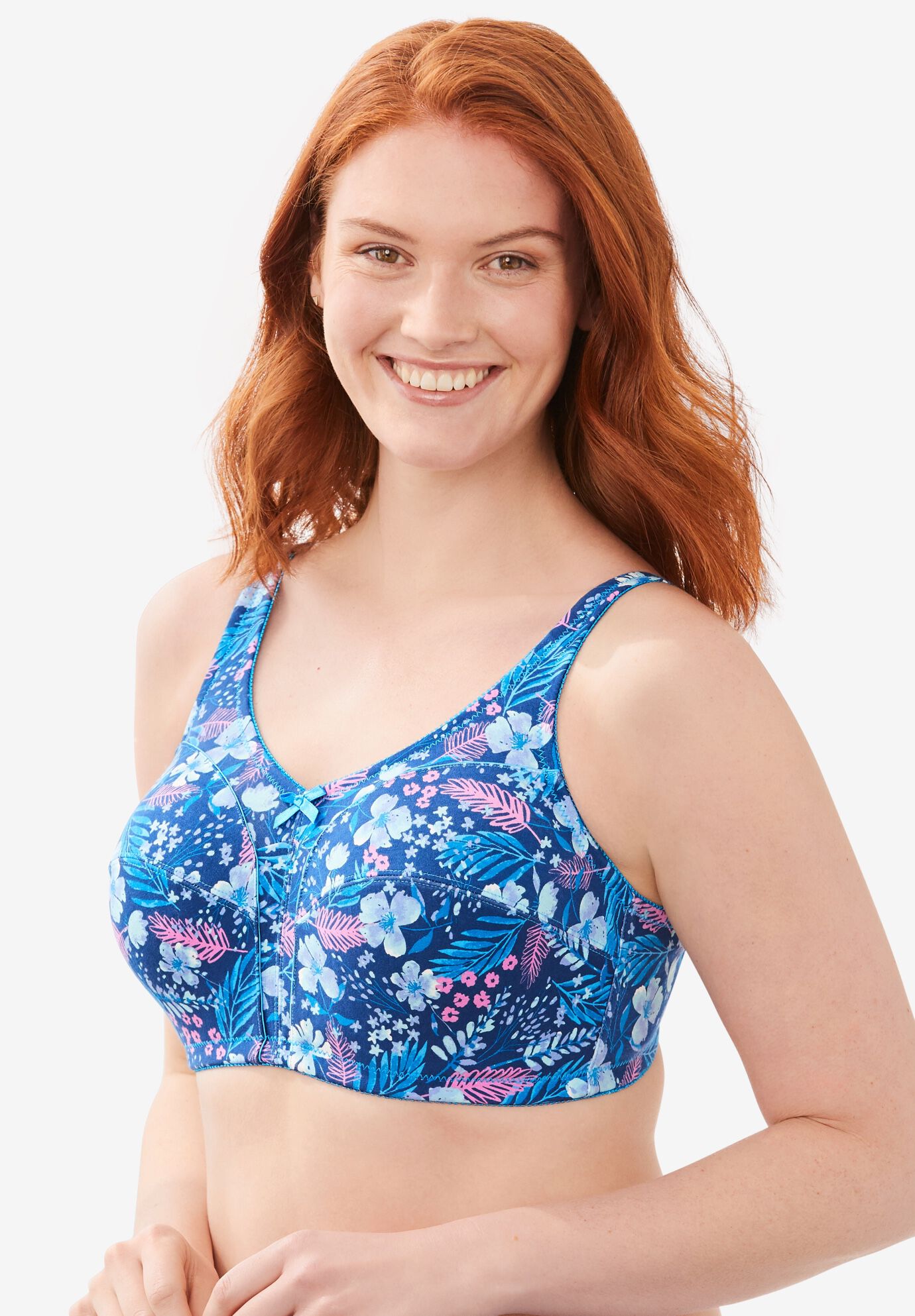 Woman within clearance store