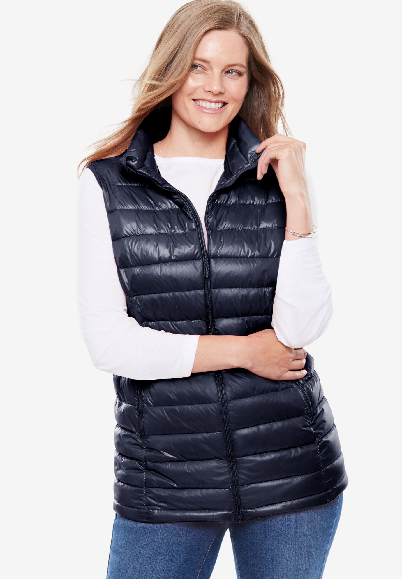 Women's Plus Size Vests | Woman Within | Woman Within
