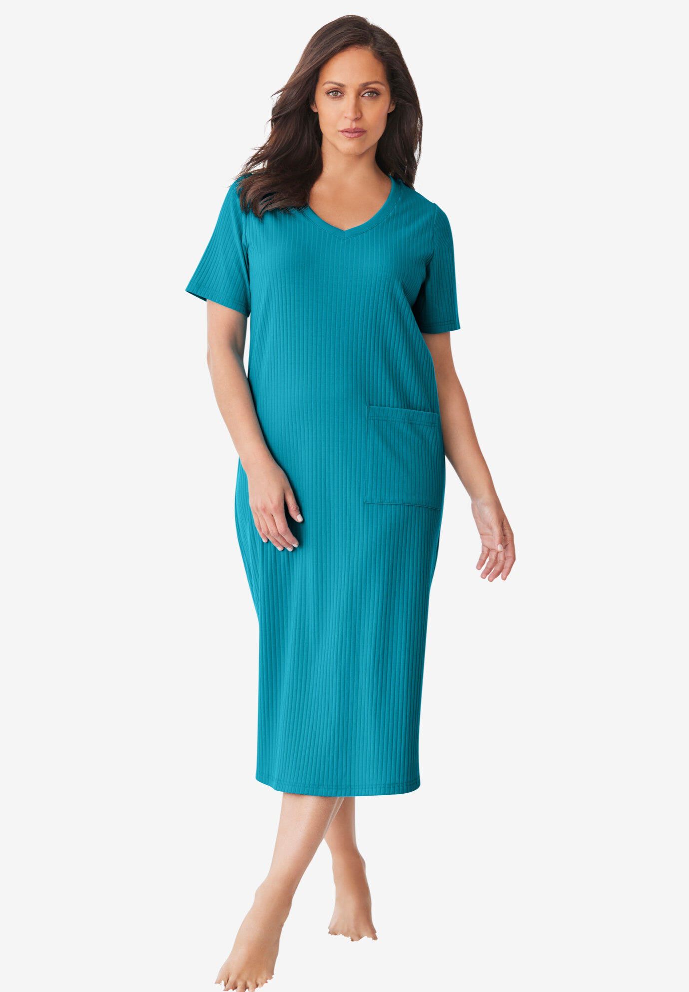 Ribbed Sleepshirt | Woman Within