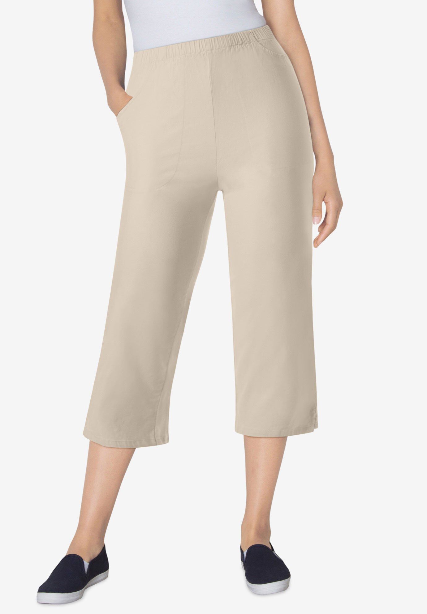 Women's Plus Size Capris | Woman Within
