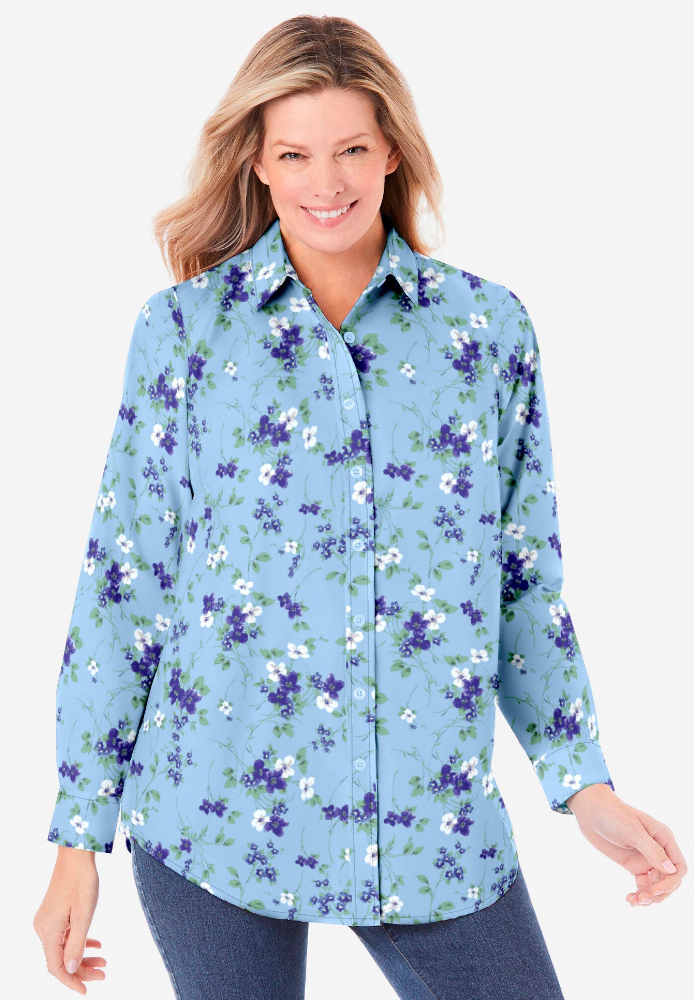 Colorful Women's Plus Size Clearance Tops | Woman Within