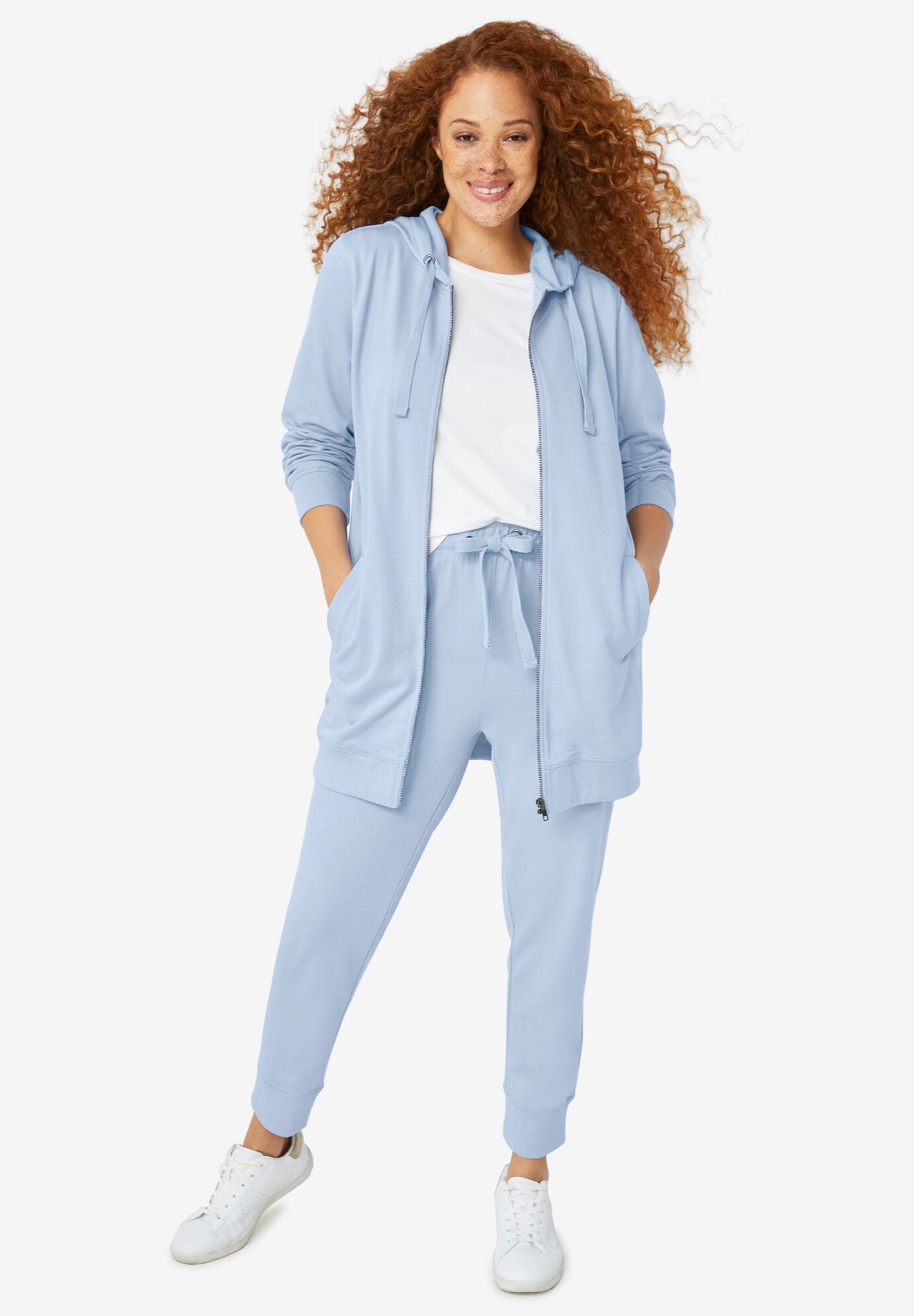 FRENCH TERRY JOGGER SET | Woman Within