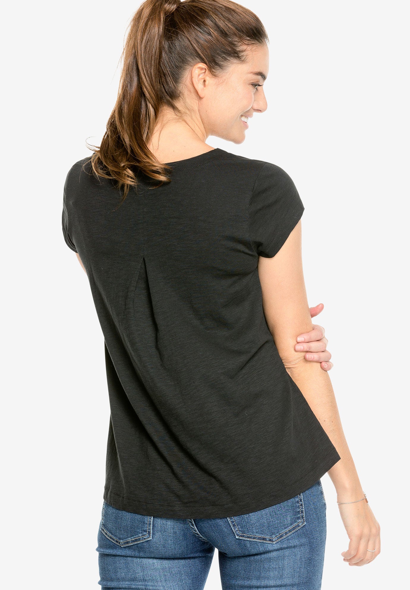 Trapeze Knit Tee | Woman Within