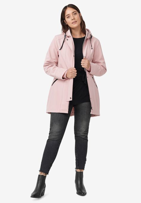 Bonded High-Low Jacket | Woman Within