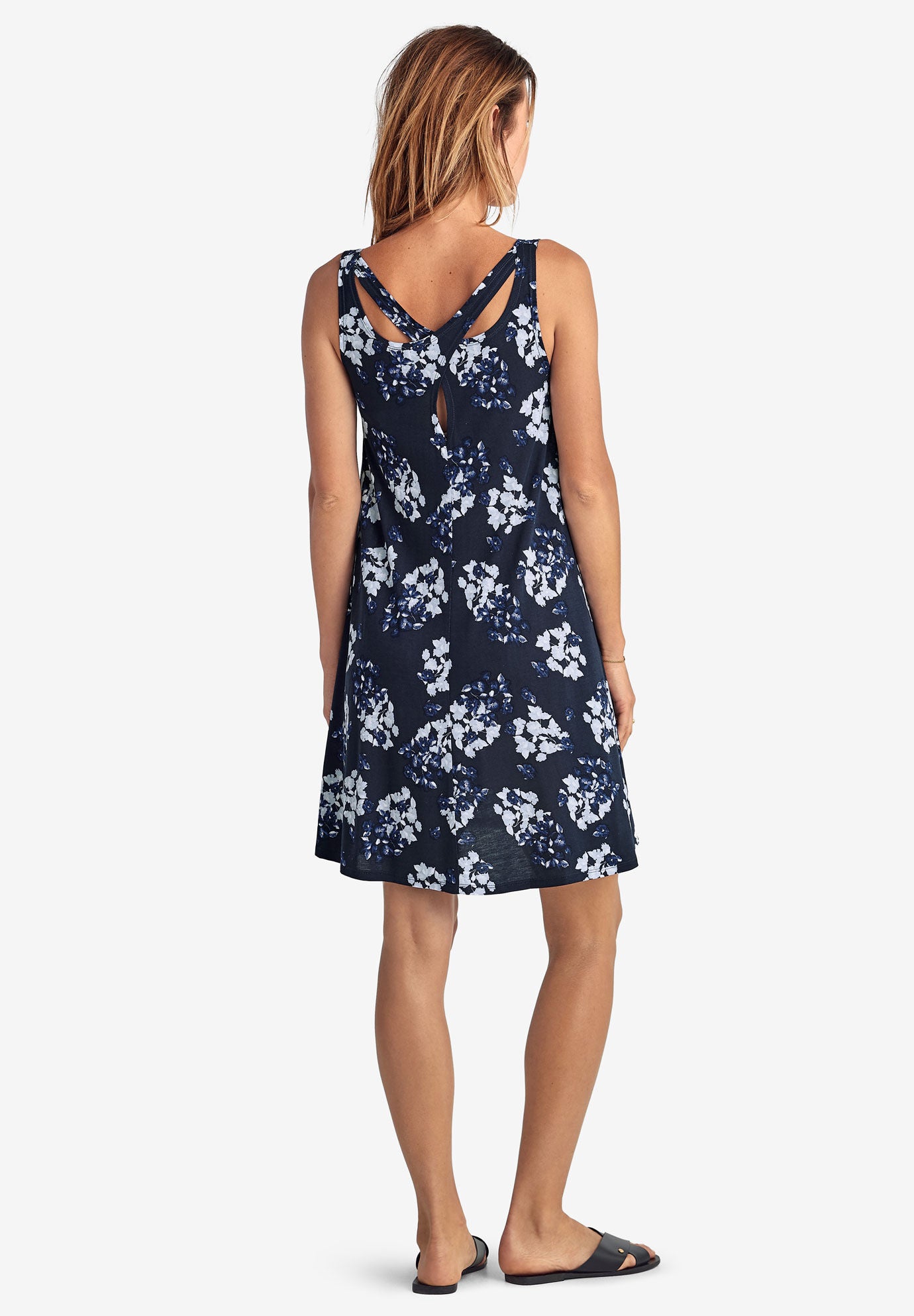 Crossover Back Tank Dress | Woman Within