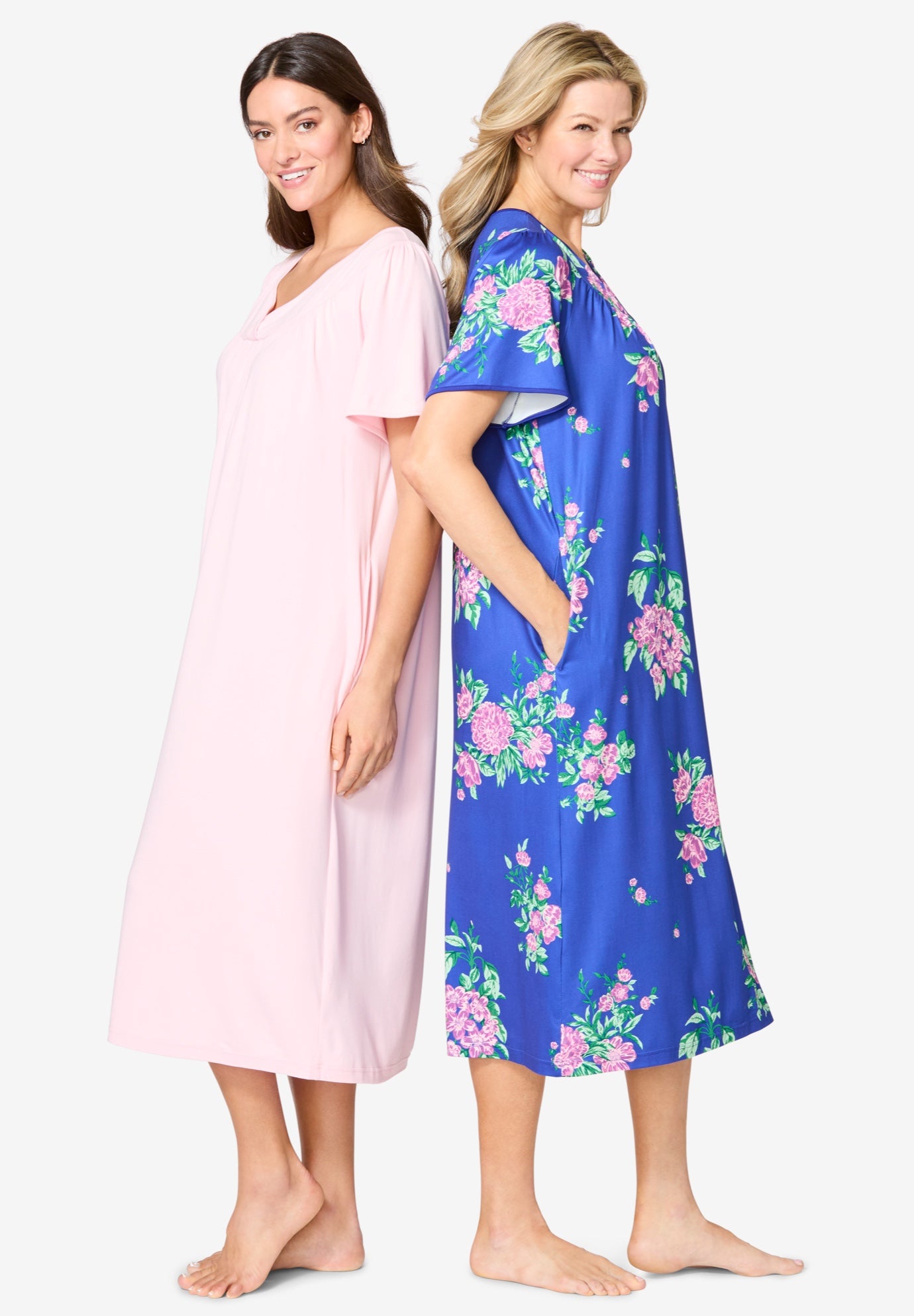 Only Necessities® 2-Pack Bib Gown | Woman Within
