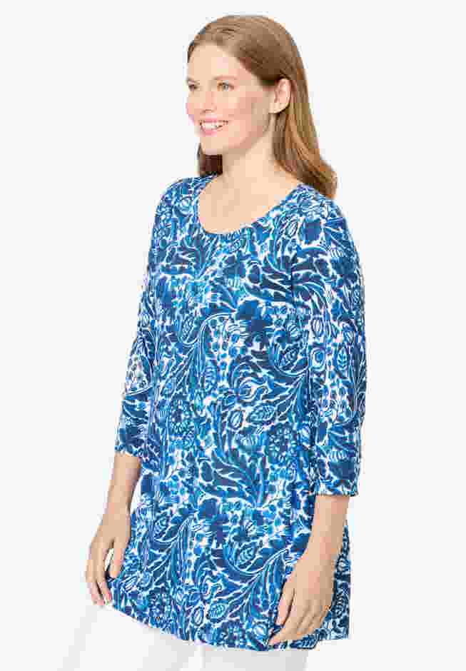 2-Pocket Swing Tunic | Woman Within