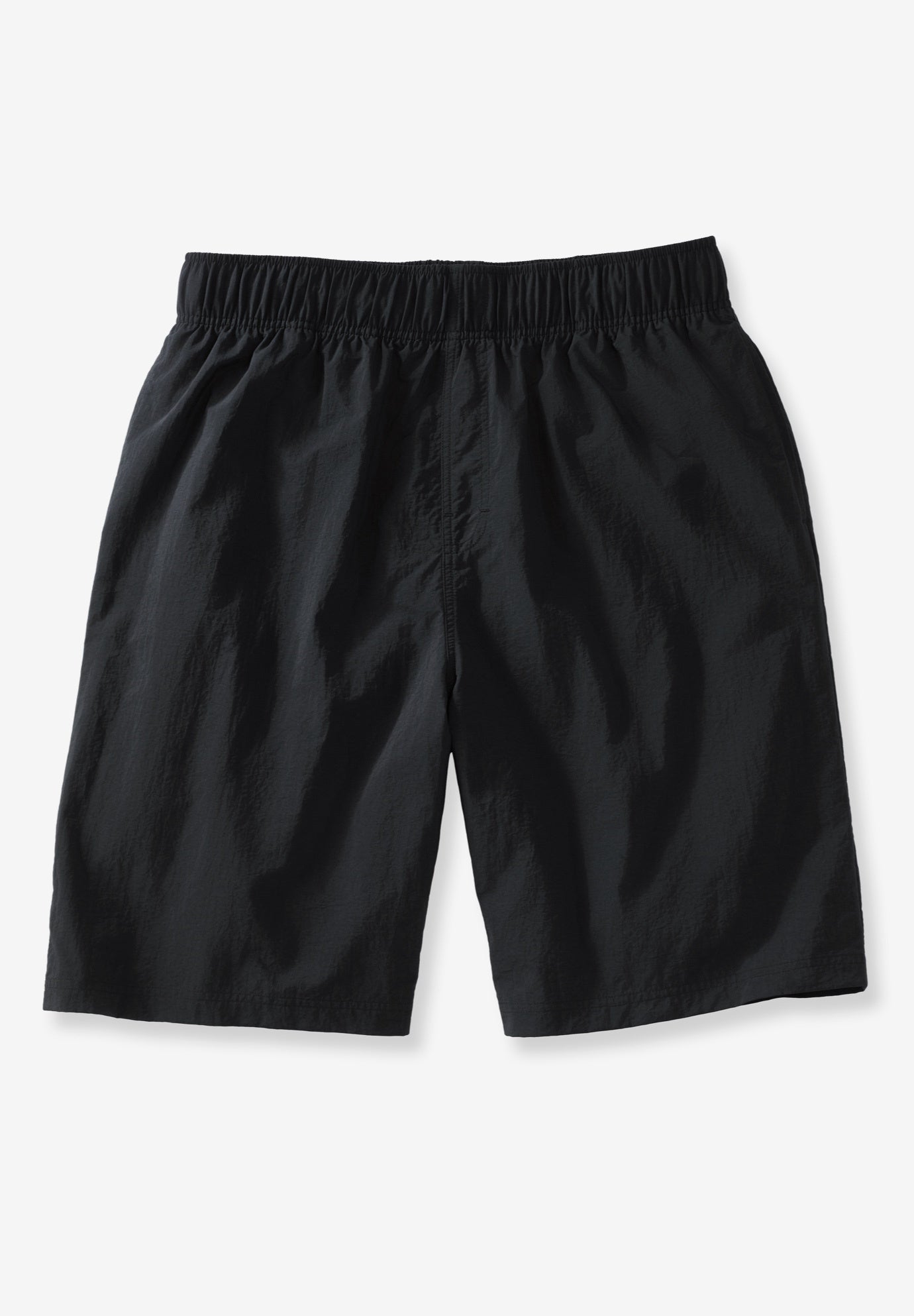 Solid 8" Swim Trunks | Woman Within