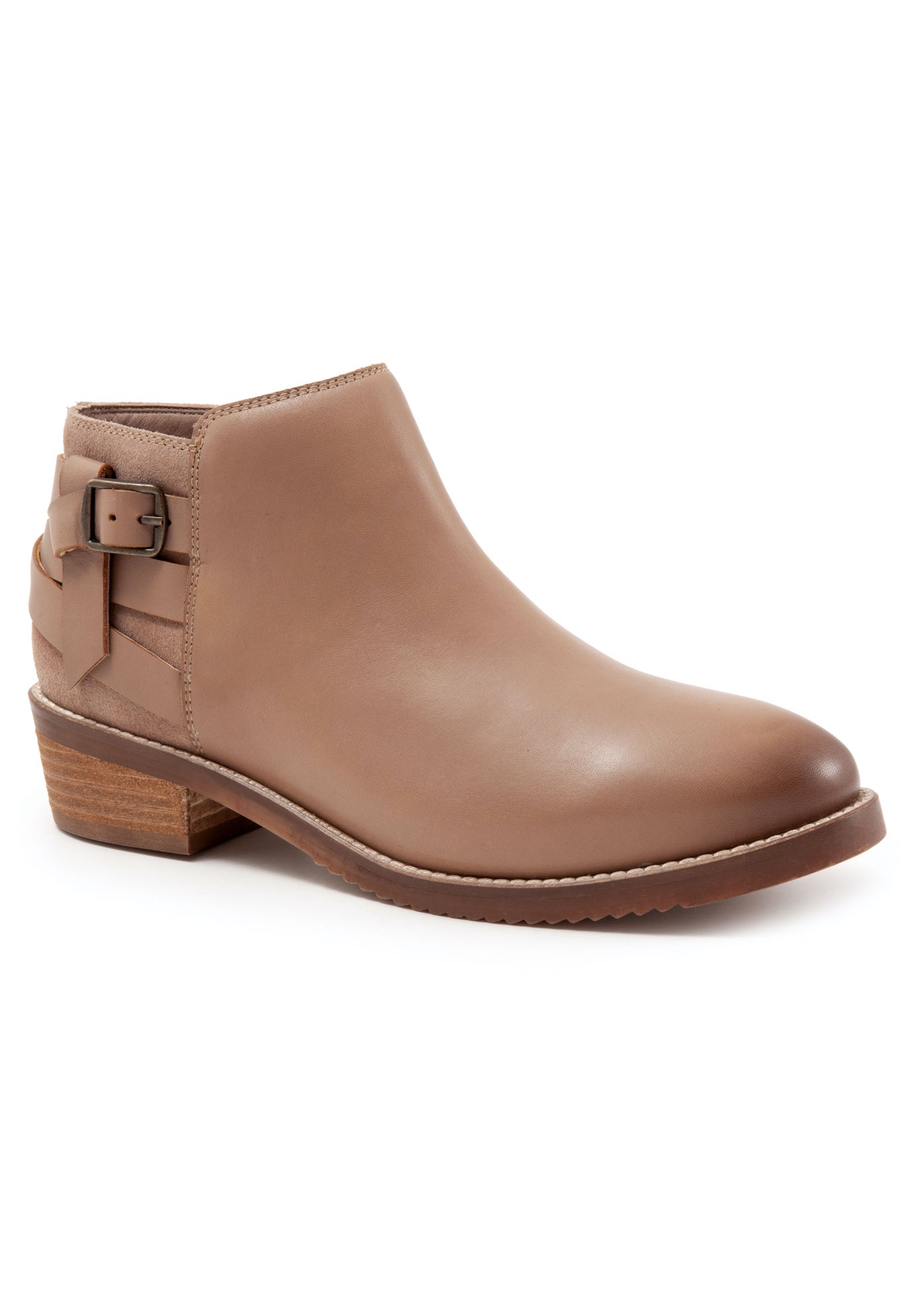 Raleigh Bootie with Buckle & Straps, 4417539 | Woman Within