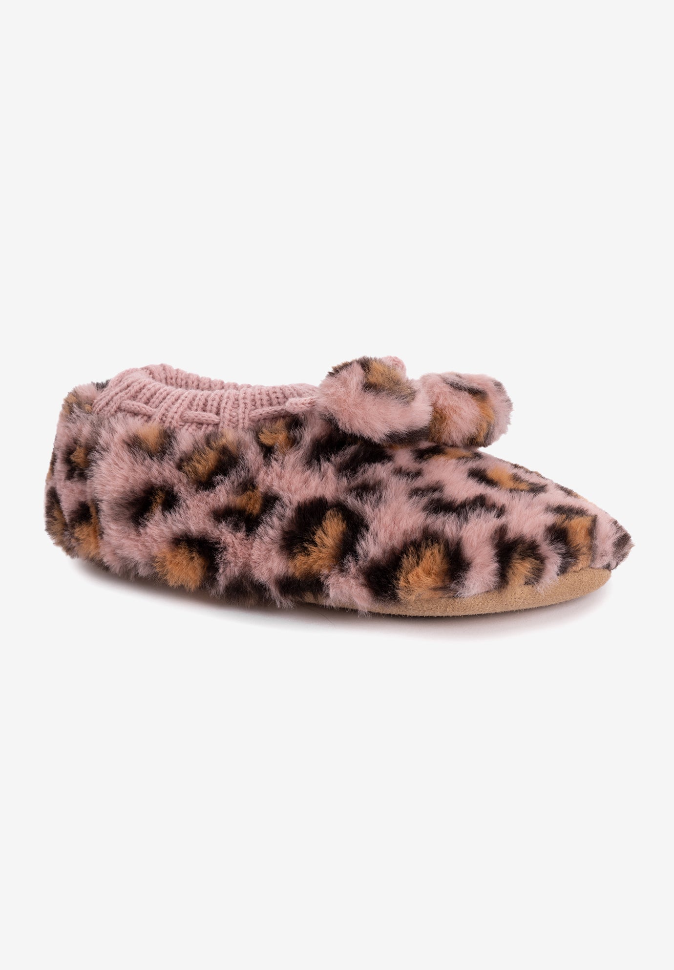 Faux Fur Ballerina Slipper | Woman Within