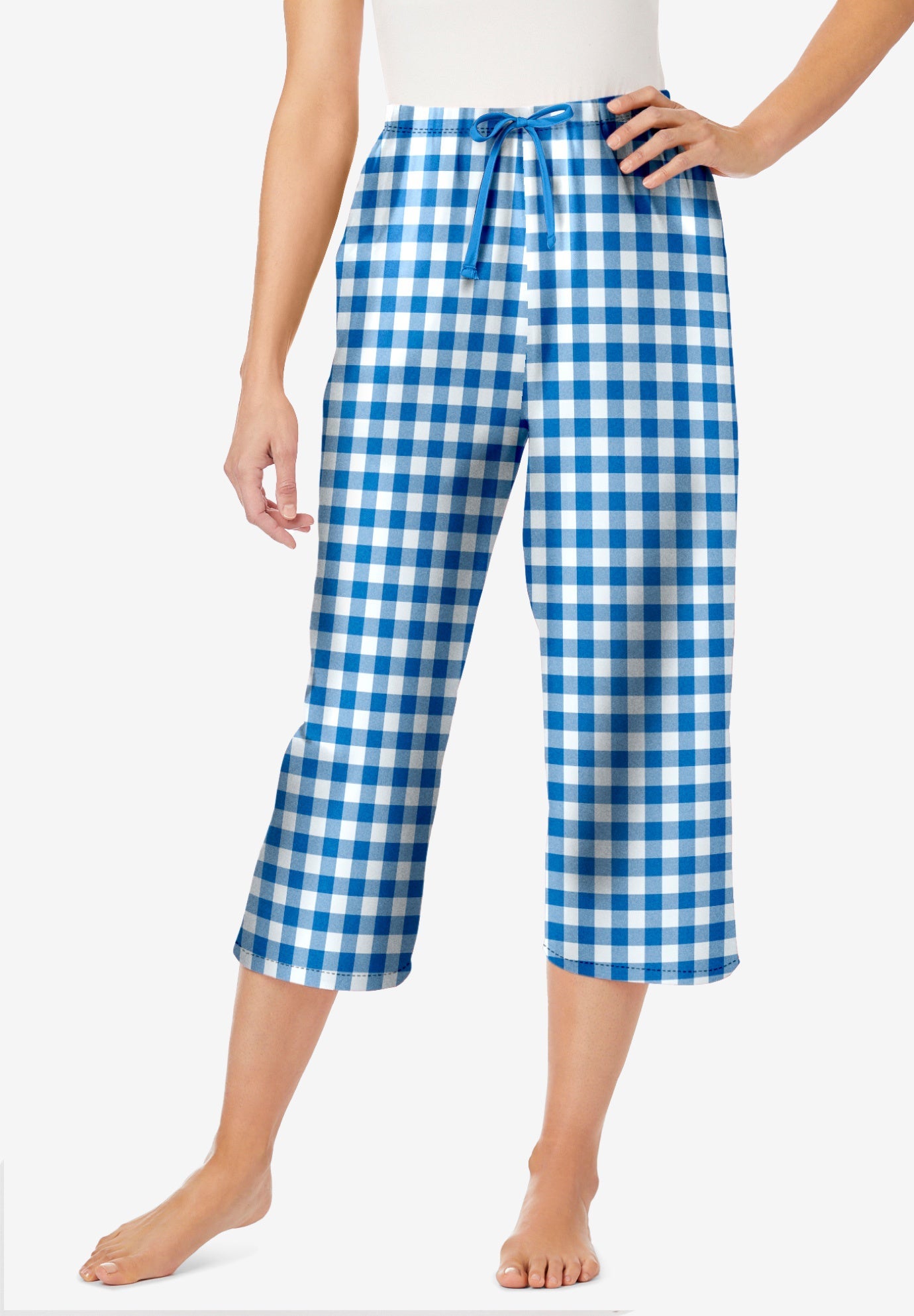 Woven Sleep Capri Pant | Woman Within
