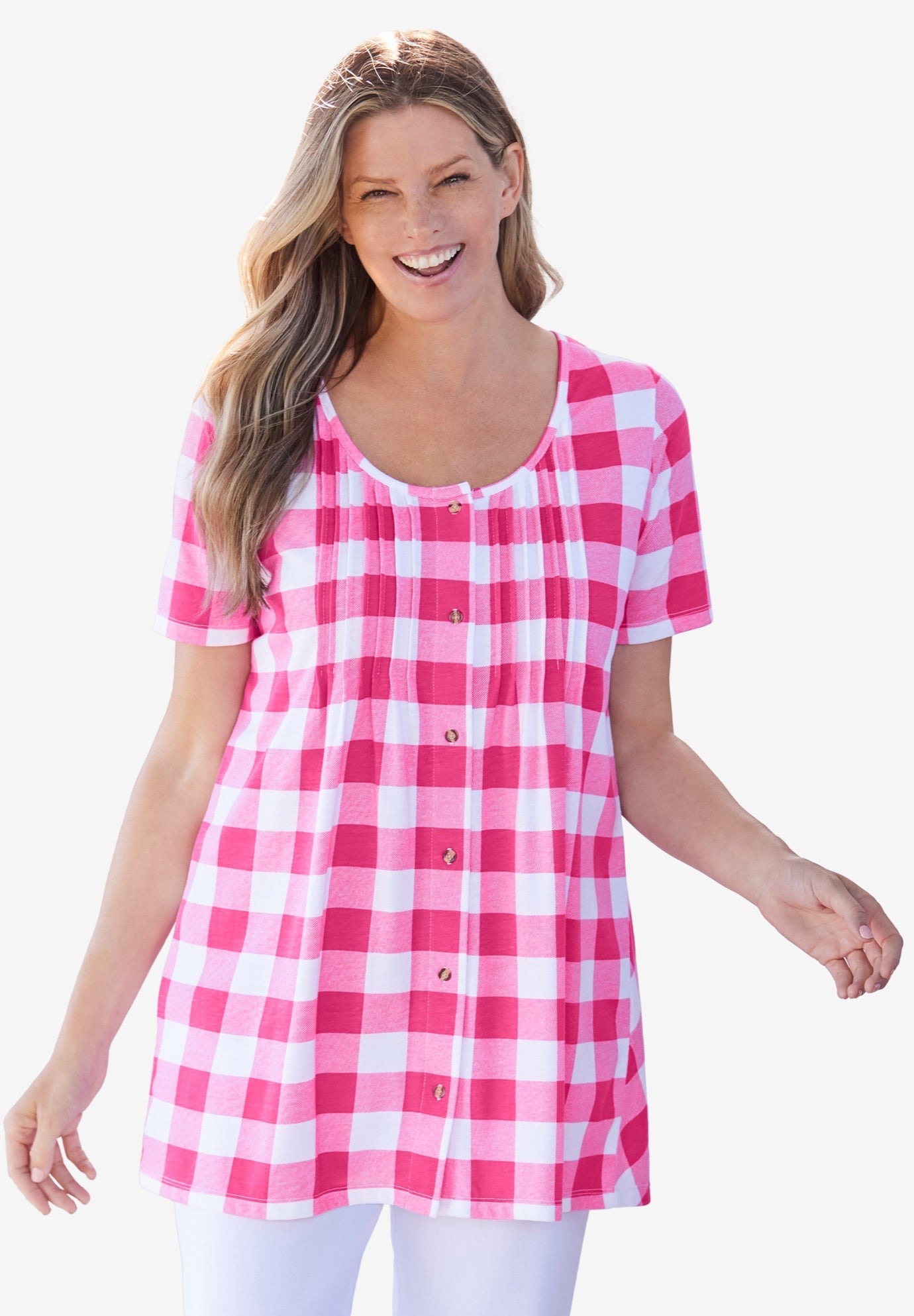 A-Line Knit Tunic | Woman Within