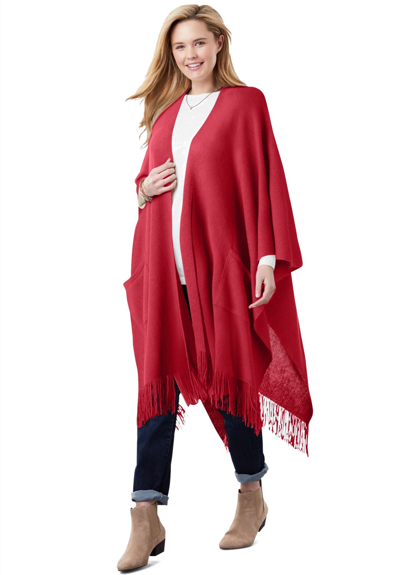 Fringed Cape | Woman Within