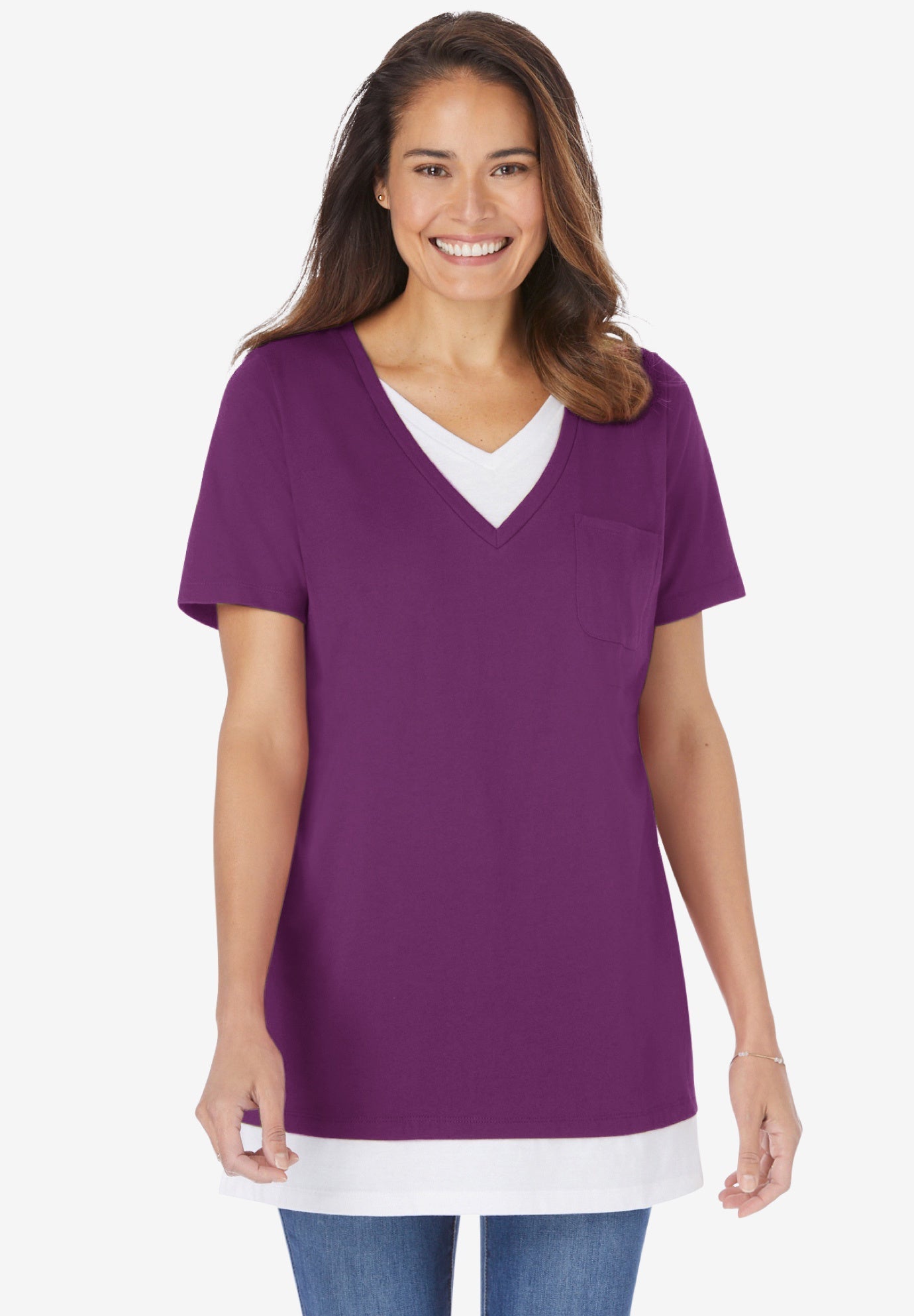 Layered-Look Tunic | Woman Within